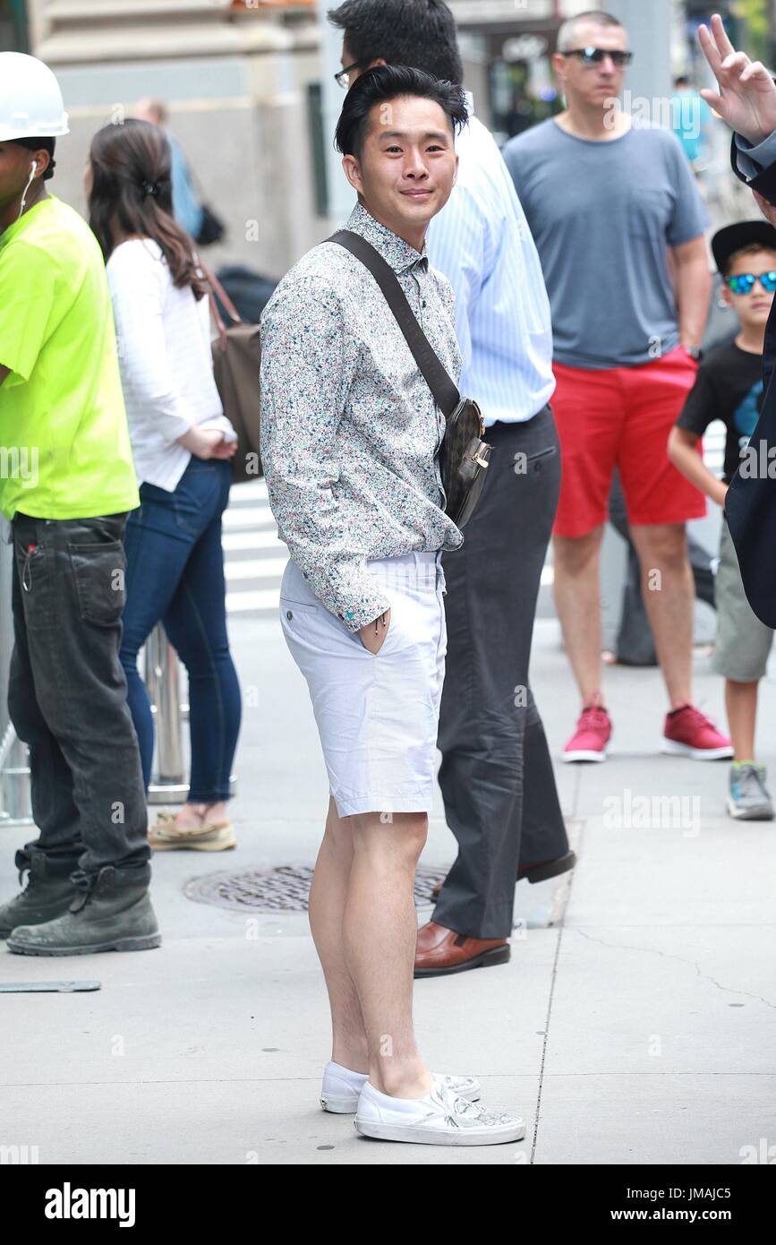 New York, NY, USA. 26th July, 2017. Justin Chon at AOL BUILD on July 26 ...