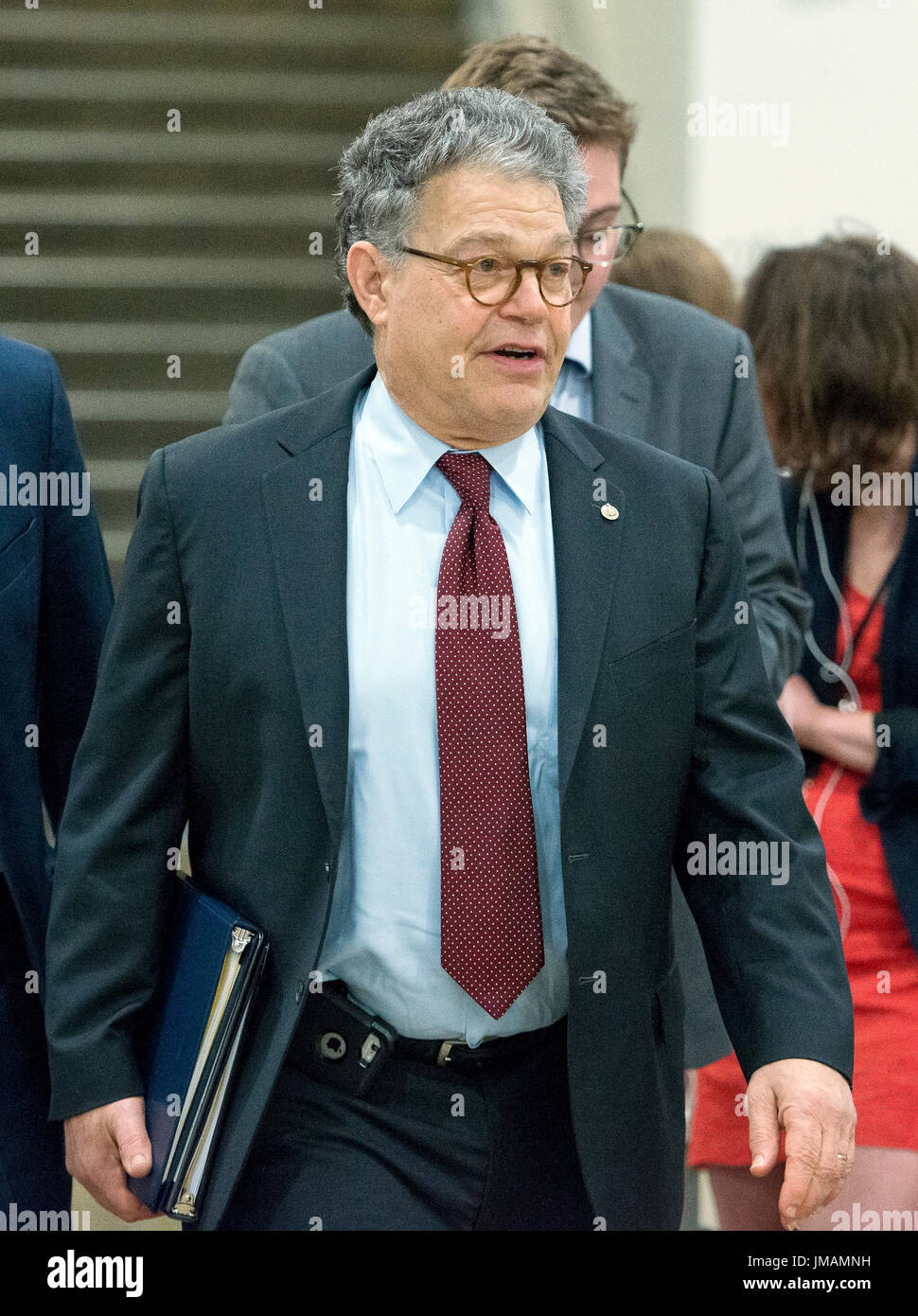Washington DC, USA. 26th July, 2017. United States Senator Al Franken ...