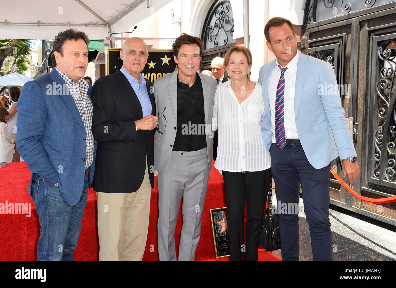 Los Angeles, USA. 26th July, 2017. LOS ANGELES, CA. July 26, 2017: LtoR ...