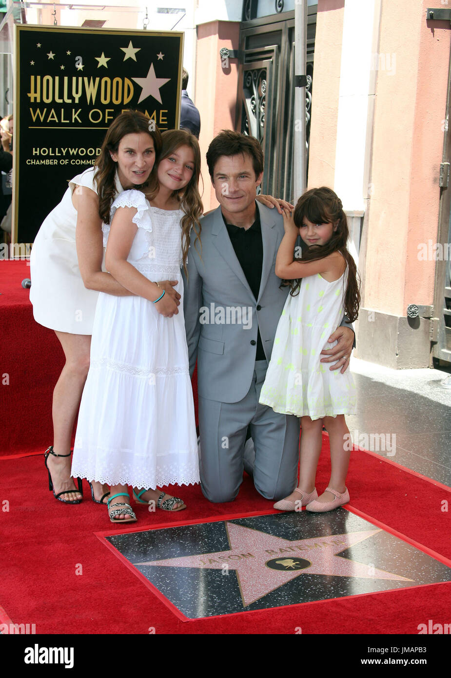 Jason bateman and maple sylvie bateman High Resolution Stock ...