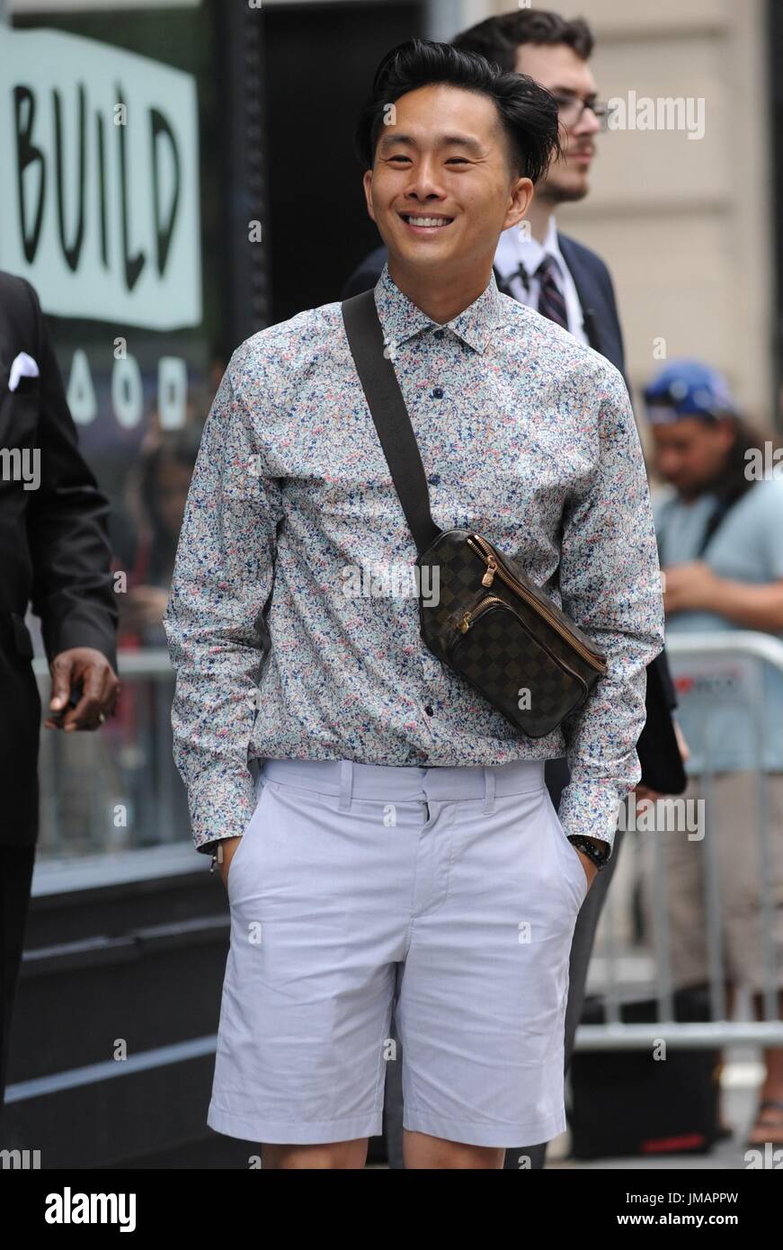 New York, NY, USA. 26th July, 2017. Justin Chon out and about for ...