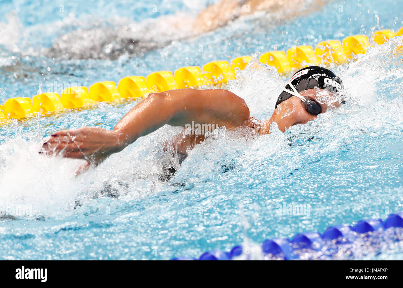 Budapest. 26th July, 2017. Federica Pellegrini of Italy competes during ...