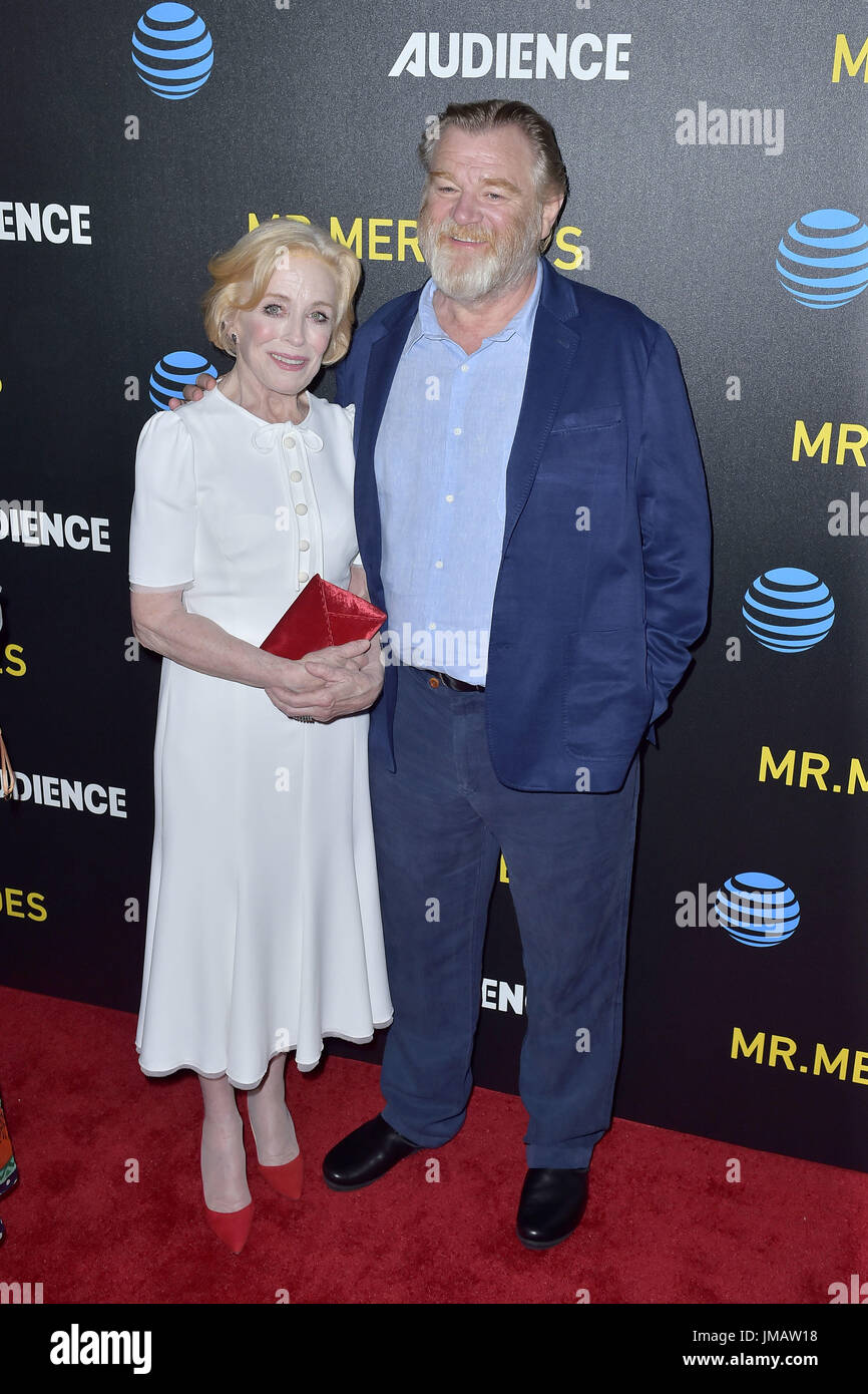Beverly Hills, USA. 25th July, 2017. Holland Taylor und Brendan Gleeson beim Screening der AT&T ...