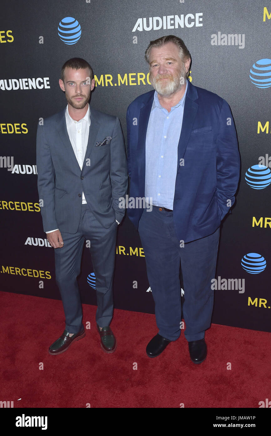Beverly Hills, USA. 25th July, 2017. Harry Treadaway und Brendan ...