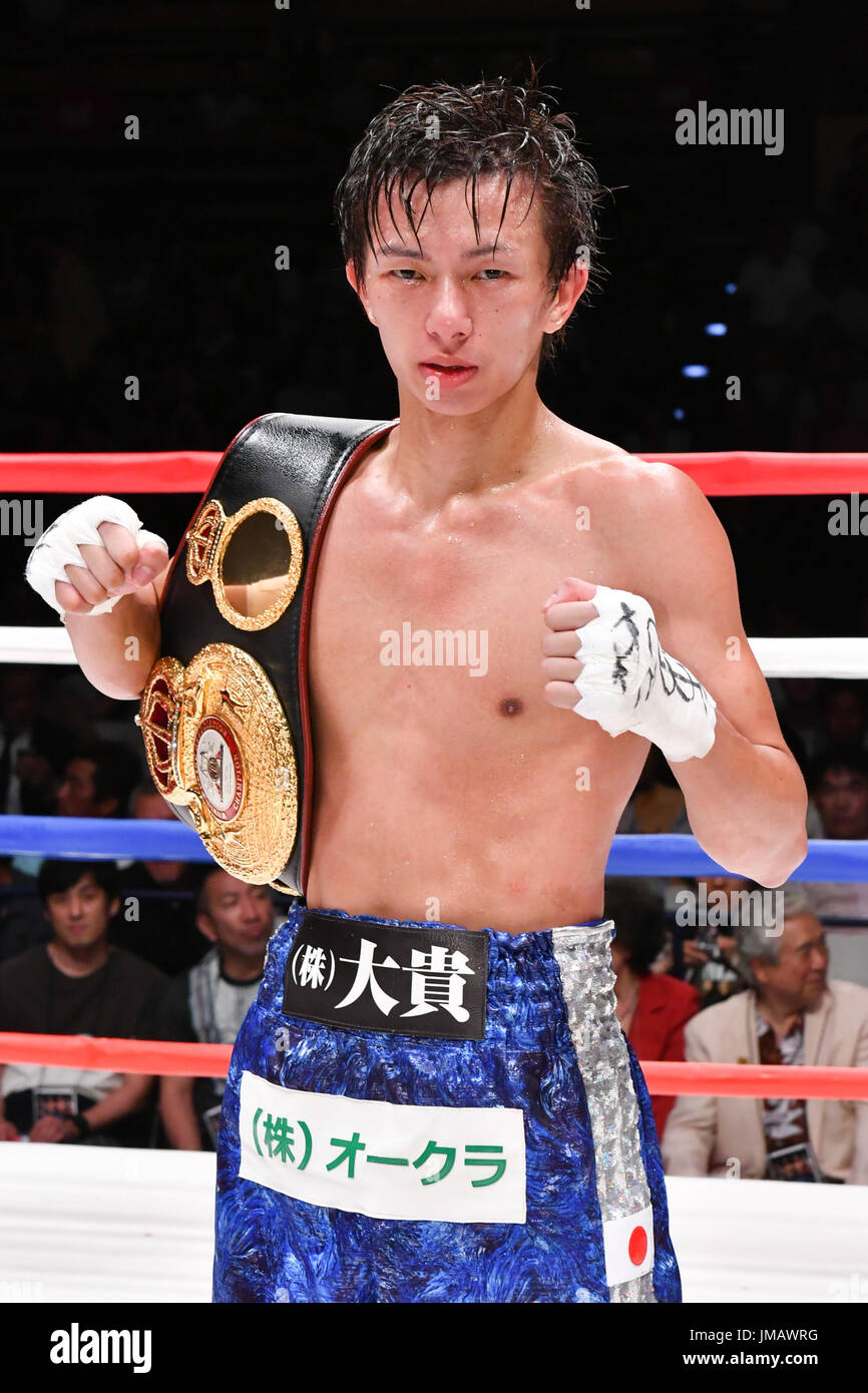Tokyo, Japan. 23rd July, 2017. Ryoichi Taguchi (JPN) Boxing : Ryoichi ...