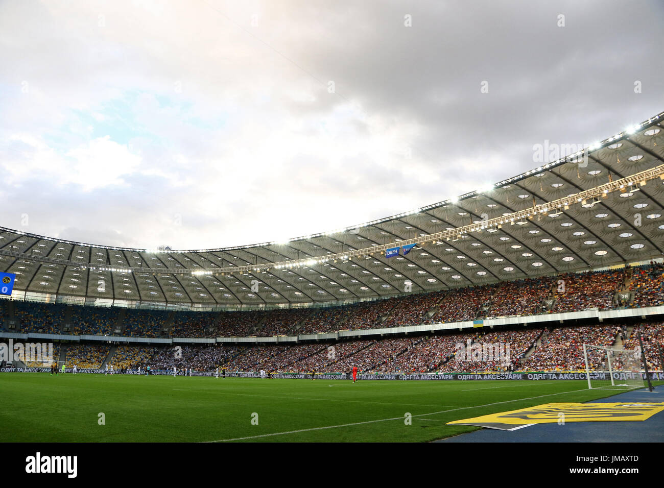 Kiev, Ukraine. 26th July, 2017. Panoramic view of NSC Olimpiyskyi ...