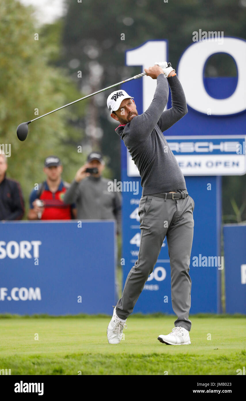 Winsen an der Luhe, Germany. 27th July, 2017. Charl Schwartzel of South ...