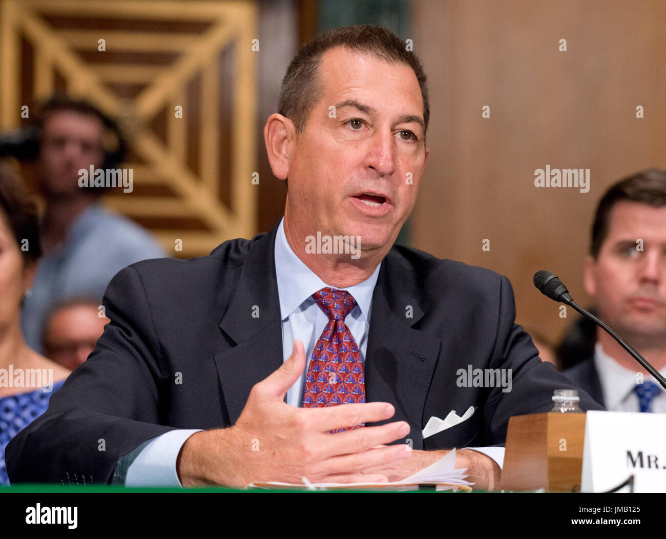 Washington DC, USA. 27th July, 2017. Joseph Otting, former President ...