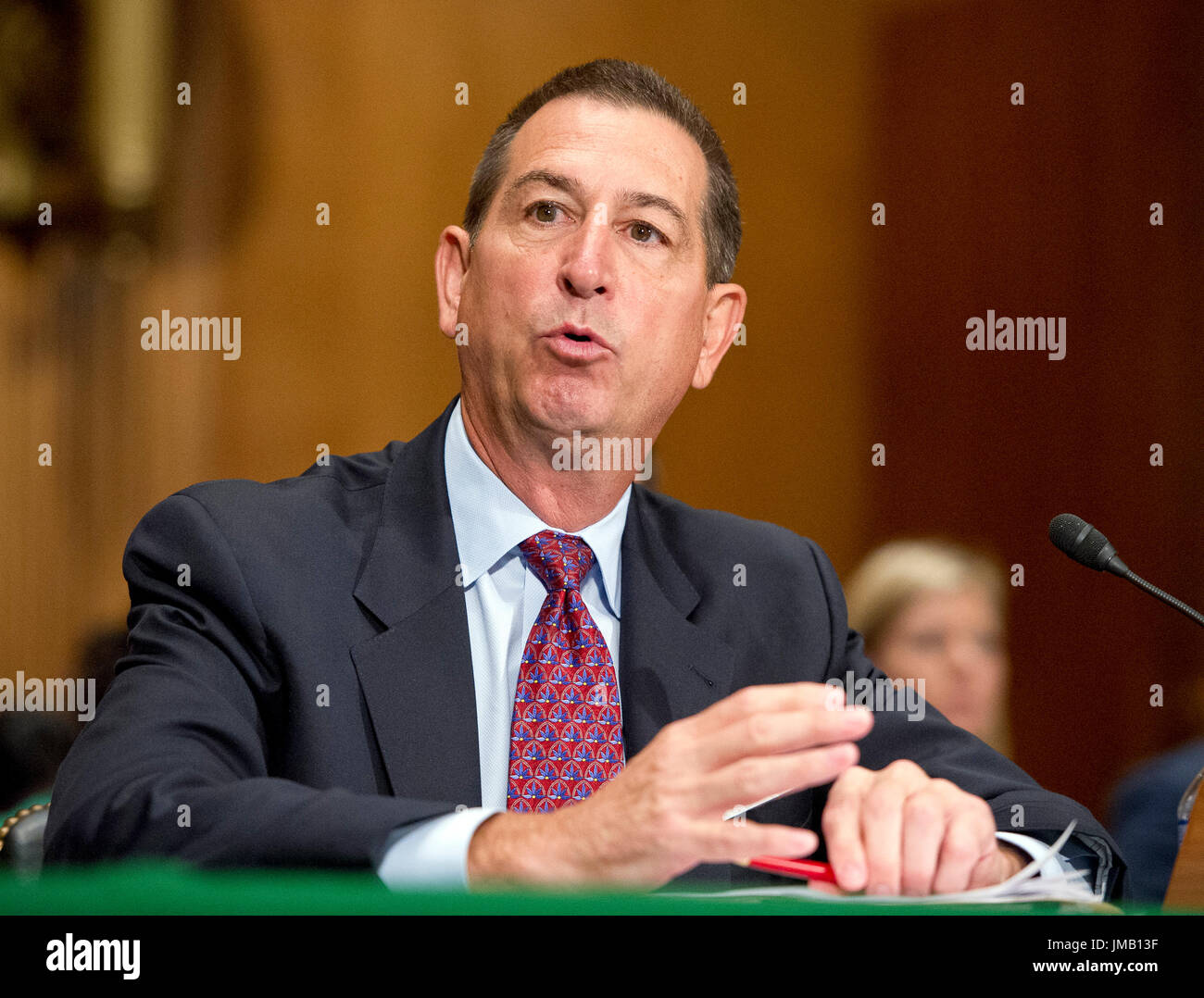 Washington, United States Of America. 27th July, 2017. Joseph Otting ...