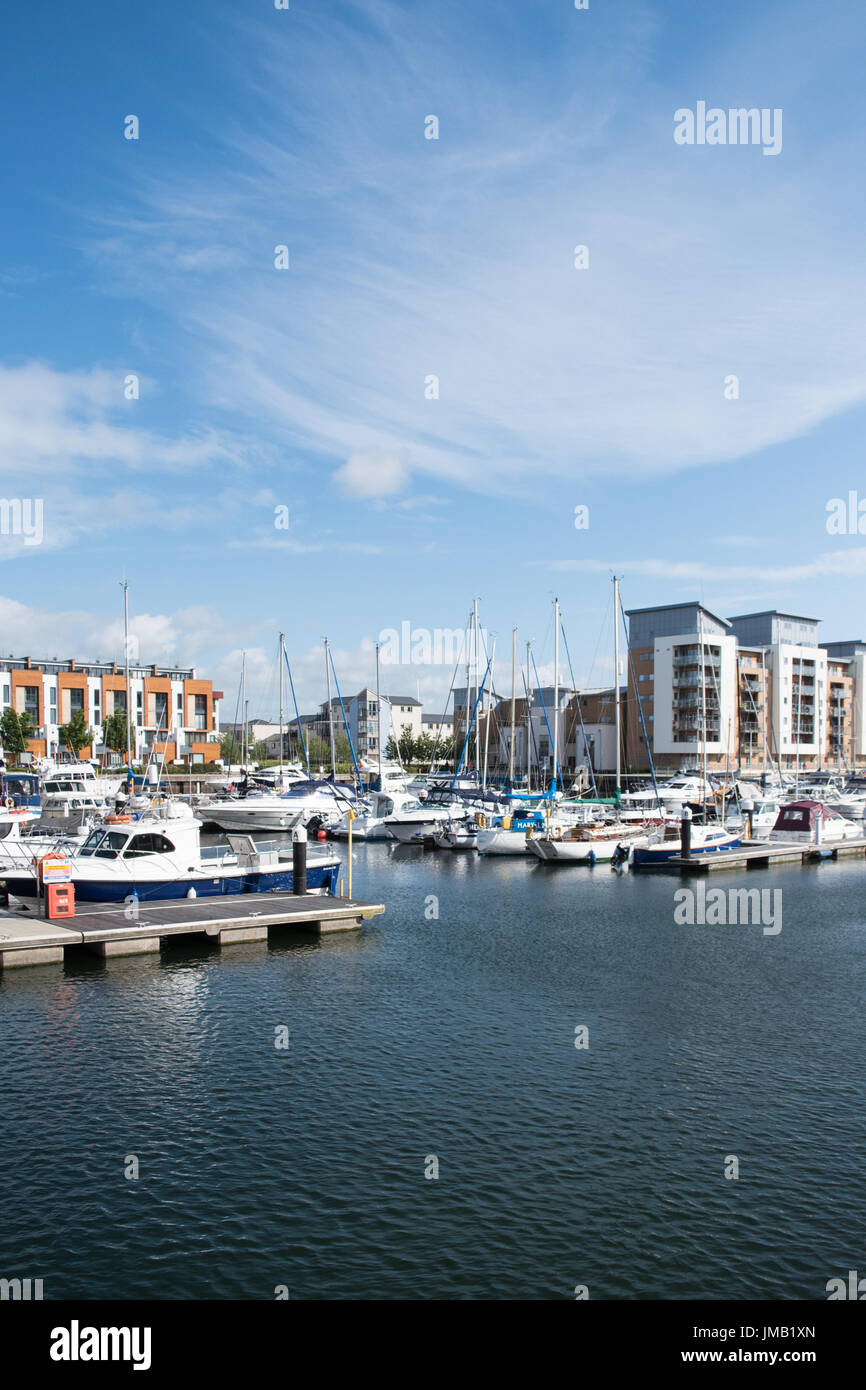Portishead Port Marine Somerset Stock Photo - Alamy