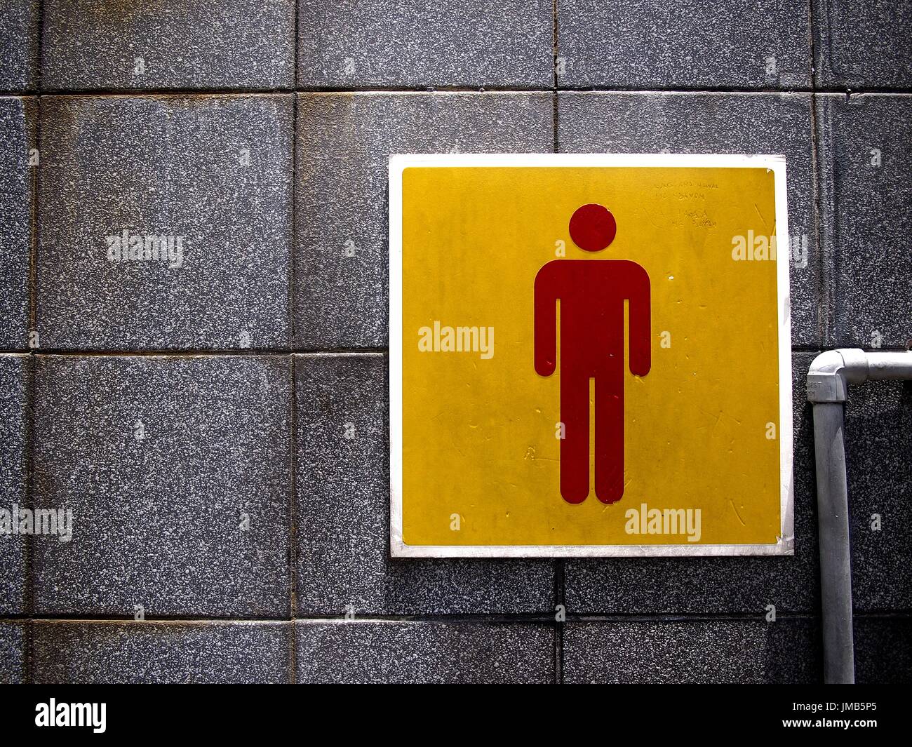 Male Toilet Sign Urinal High Resolution Stock Photography and Images ...