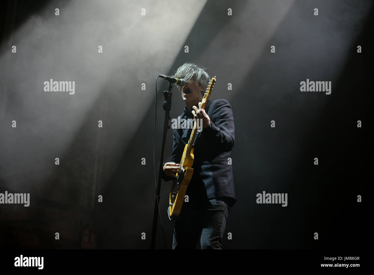 VALENCIA, SPAIN - JUN 10: We Are Scientists (band) perform in concert ...