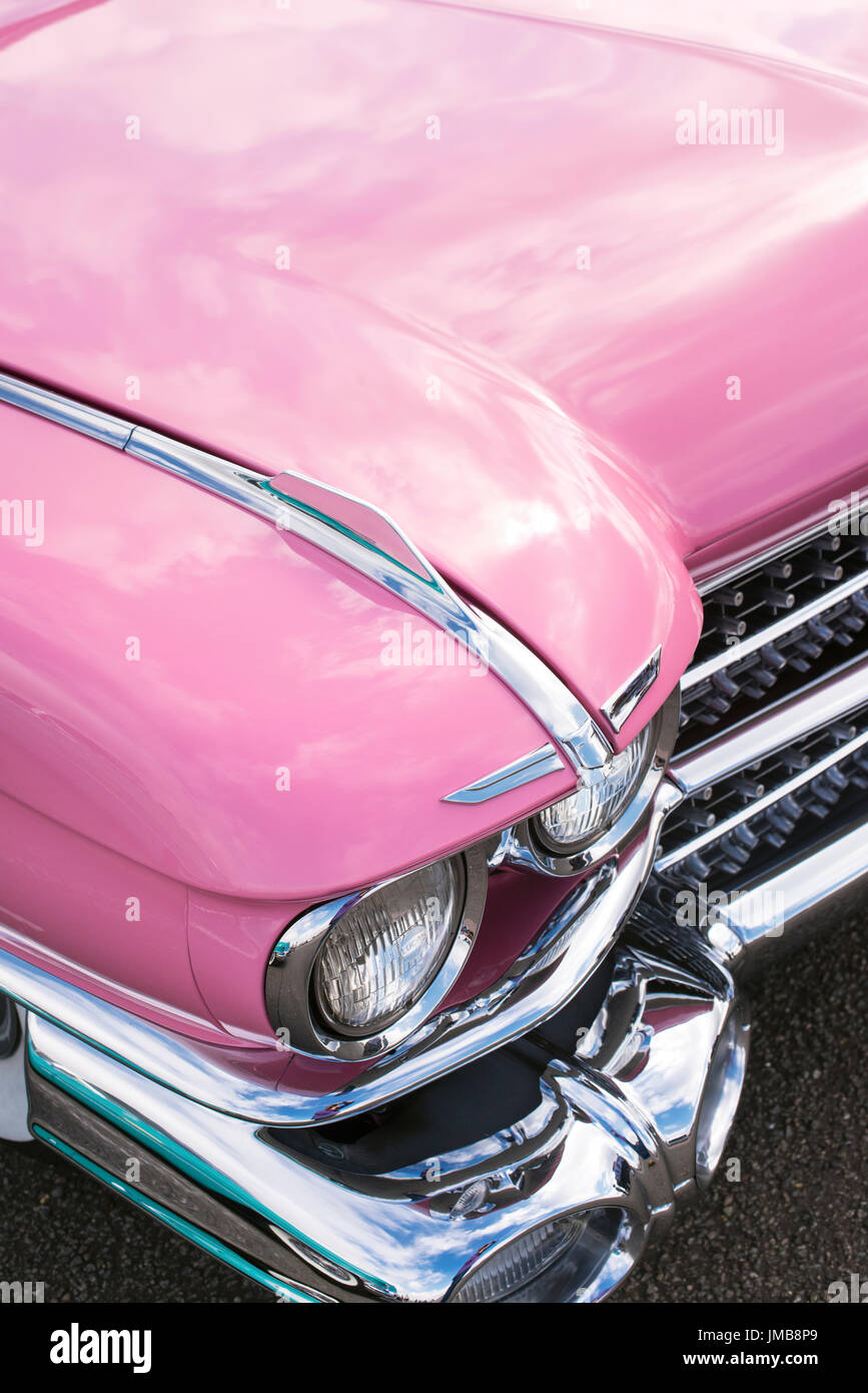 1959 cadillac pink hi-res stock photography and images - Alamy