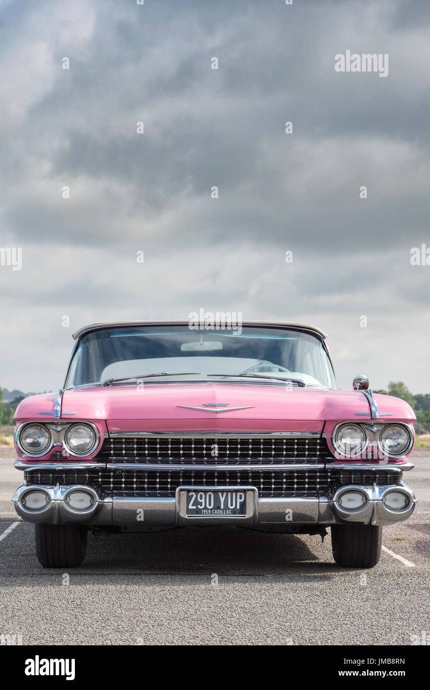 1959 cadillac pink hi-res stock photography and images - Alamy