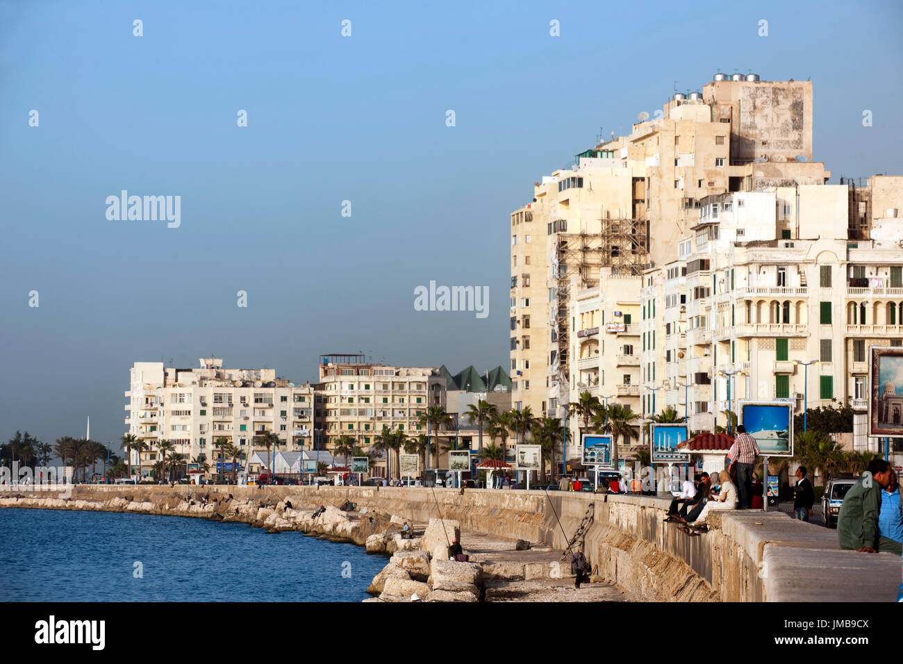 Aegypten, Alexandria, an der Corniche Stock Photo - Alamy