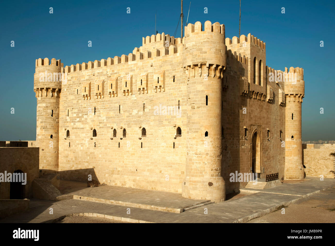 Aegypten, Alexandria, Fort Kait Bey Stock Photo - Alamy