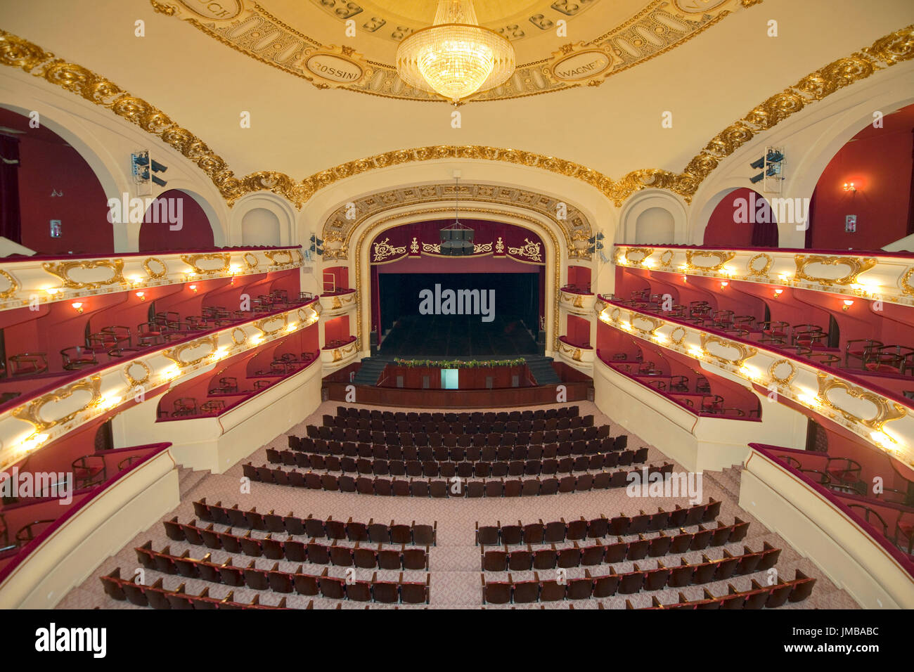 Egypt, Alexandria, Alexandria Opera House, also known as Sayyed Darwish ...