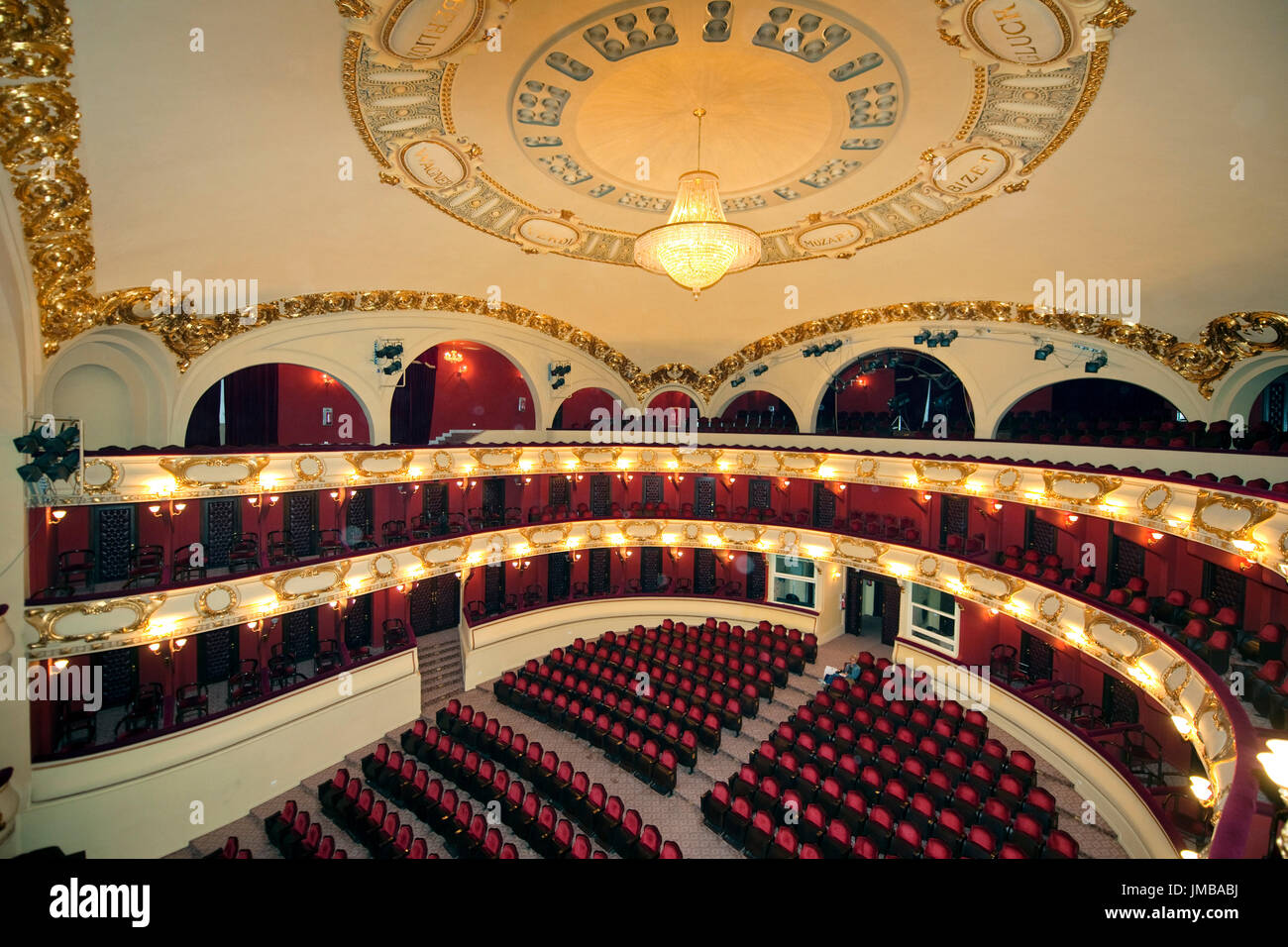 Egypt, Alexandria, Alexandria Opera House, also known as Sayyed Darwish ...