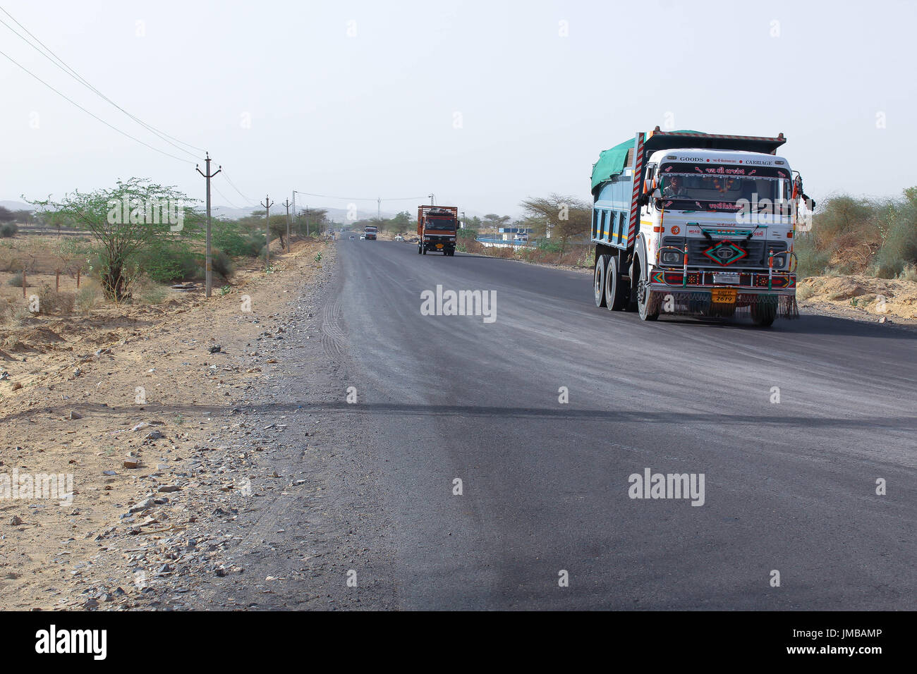 Rajasthani truck hi-res stock photography and images - Alamy