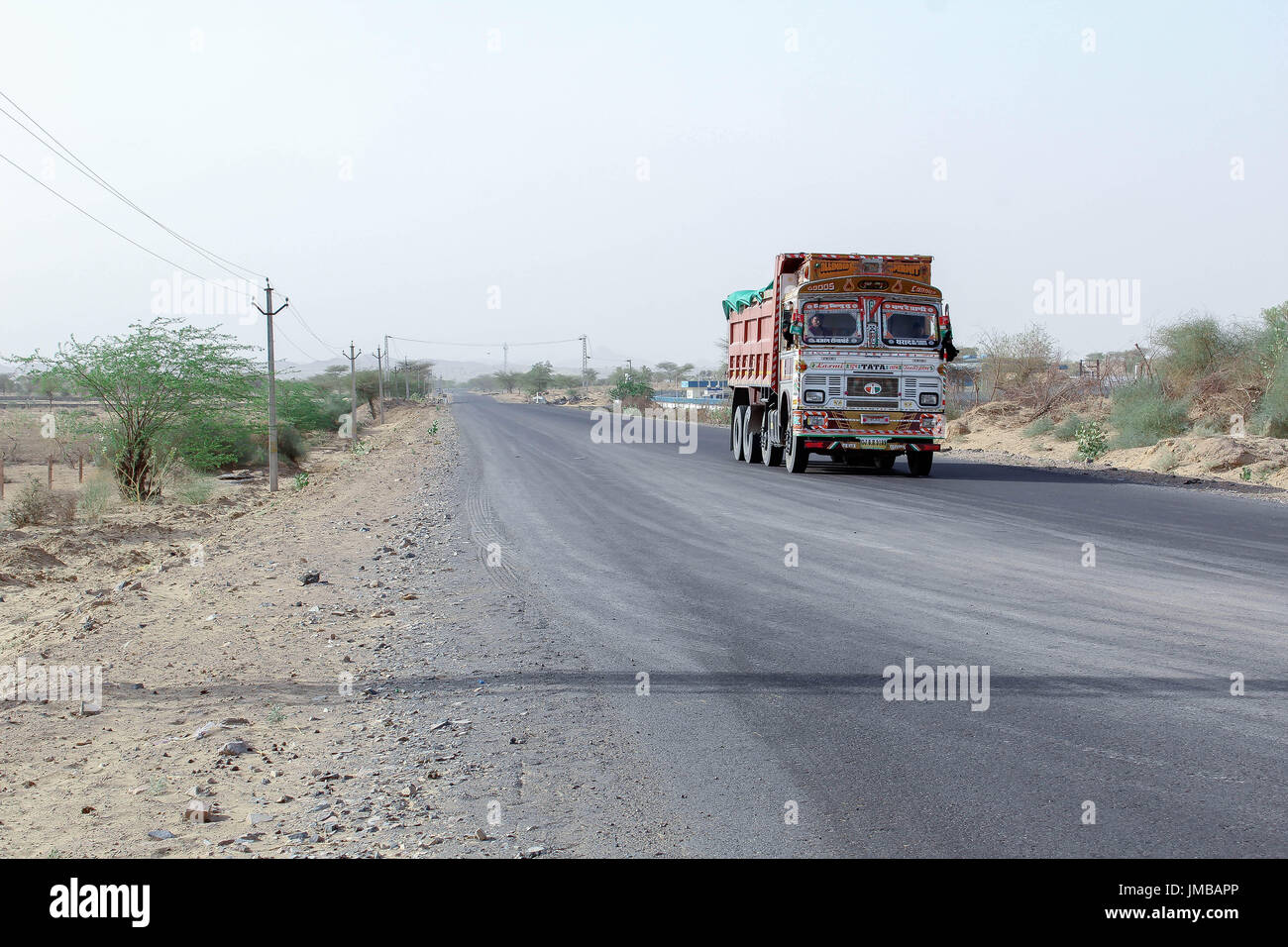 Rajasthan transport truck hi-res stock photography and images - Alamy