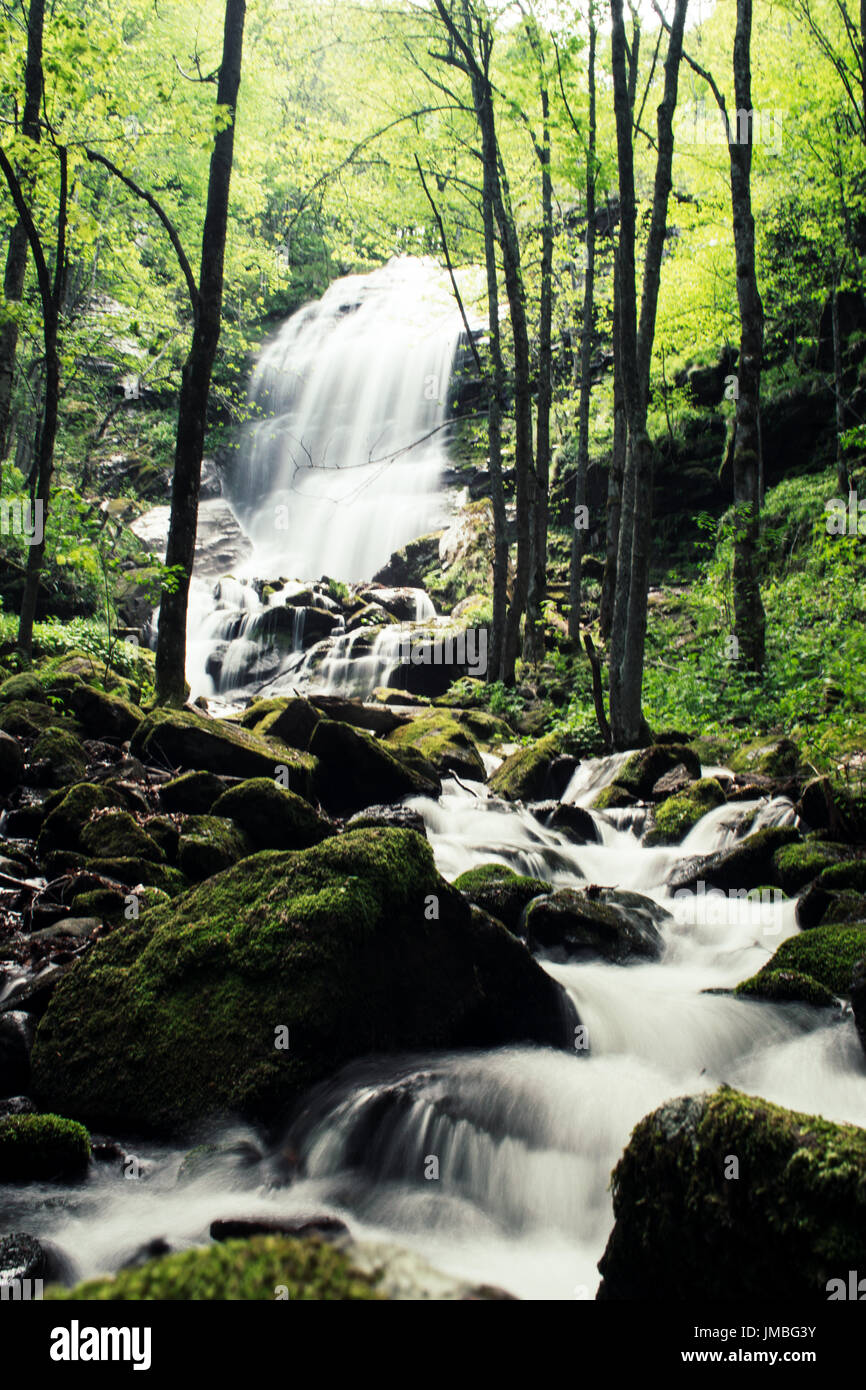 Enjoying waterfall hi-res stock photography and images - Alamy