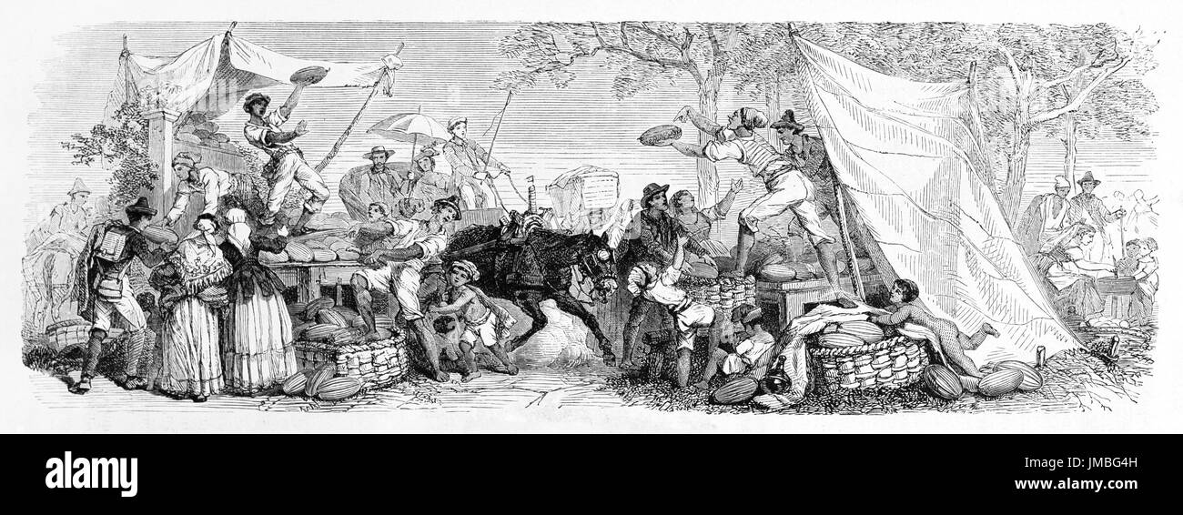 horizontal composition of italian crowd in a typical noising ...