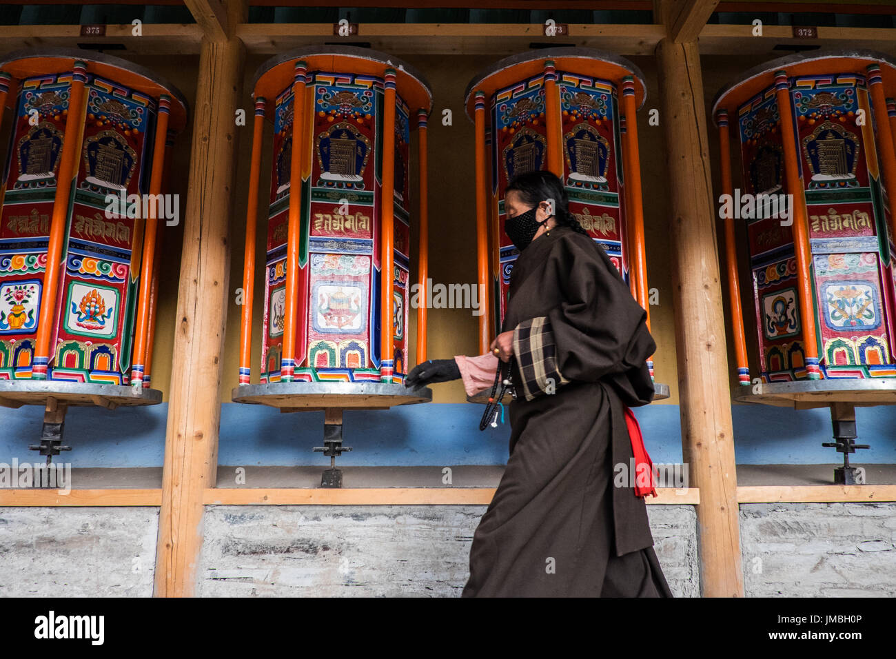 Labrang Monastery, Xiahe, Gansu province, China Stock Photo - Alamy
