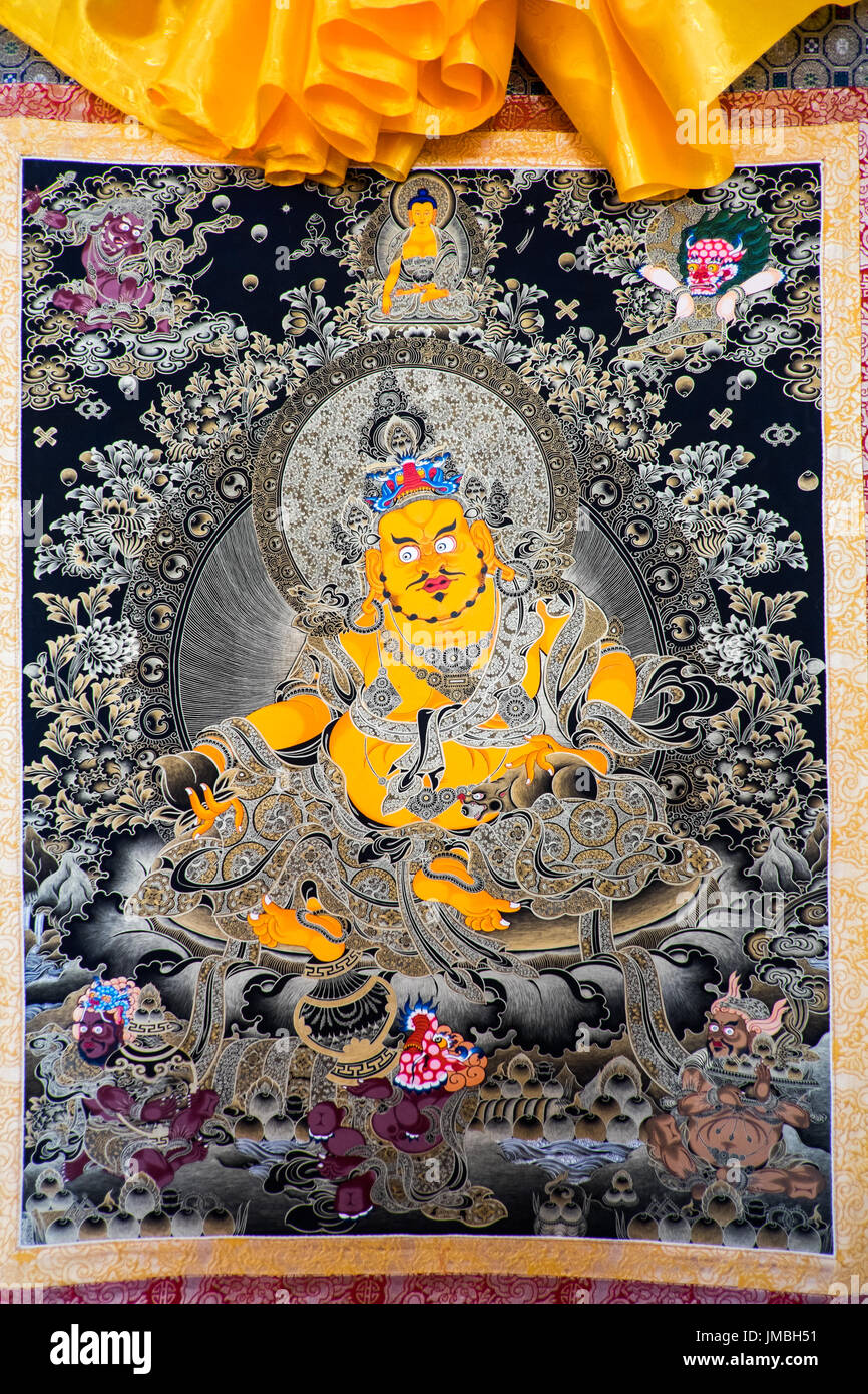 Buddhist thangka hi-res stock photography and images - Alamy
