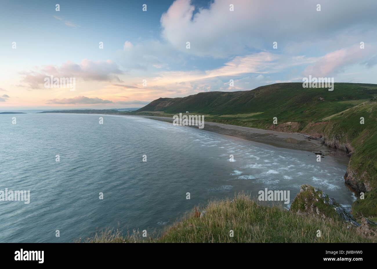 Llangennith beach wales hi-res stock photography and images - Alamy