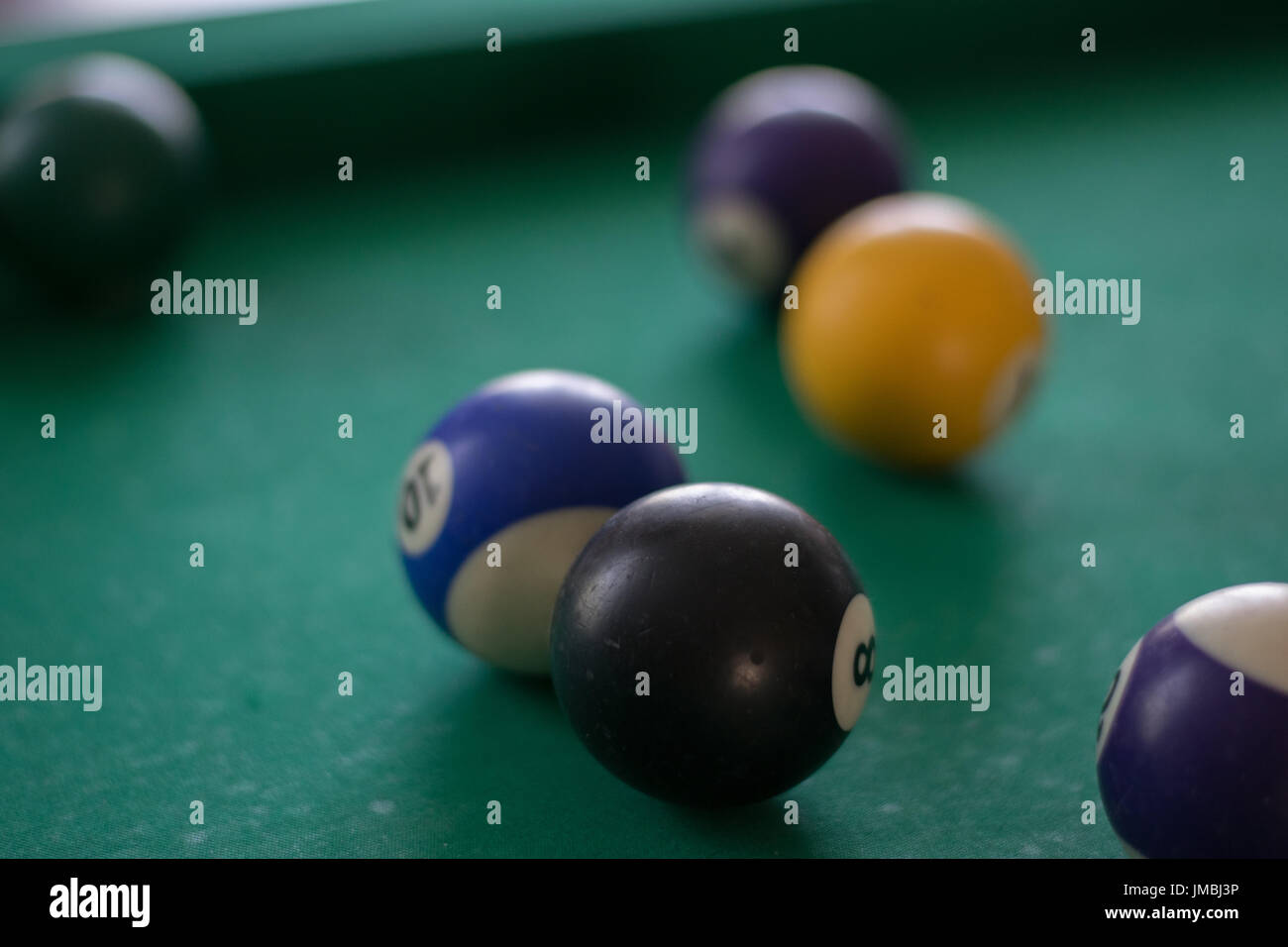 Vintage pool table hi-res stock photography and images - Alamy