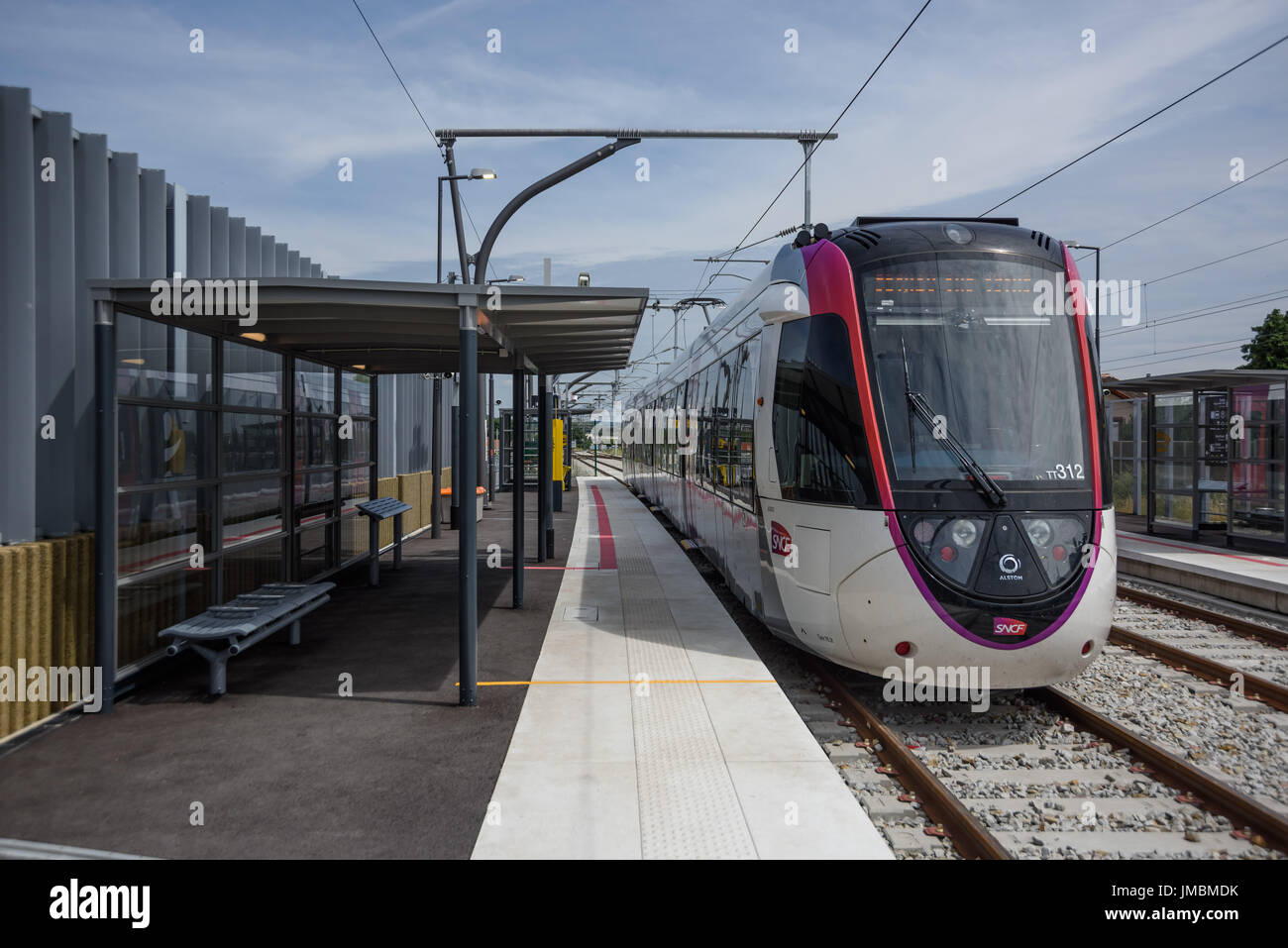 Tram train hi-res stock photography and images - Alamy