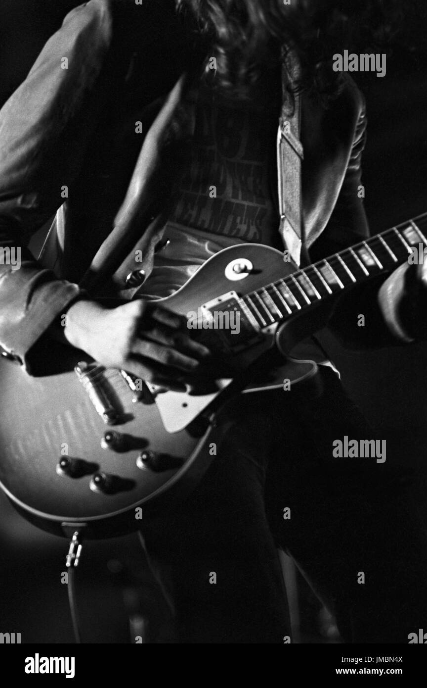 Led Zeppelin performing at the Newport Jazz Festival in Newport, RI on ...