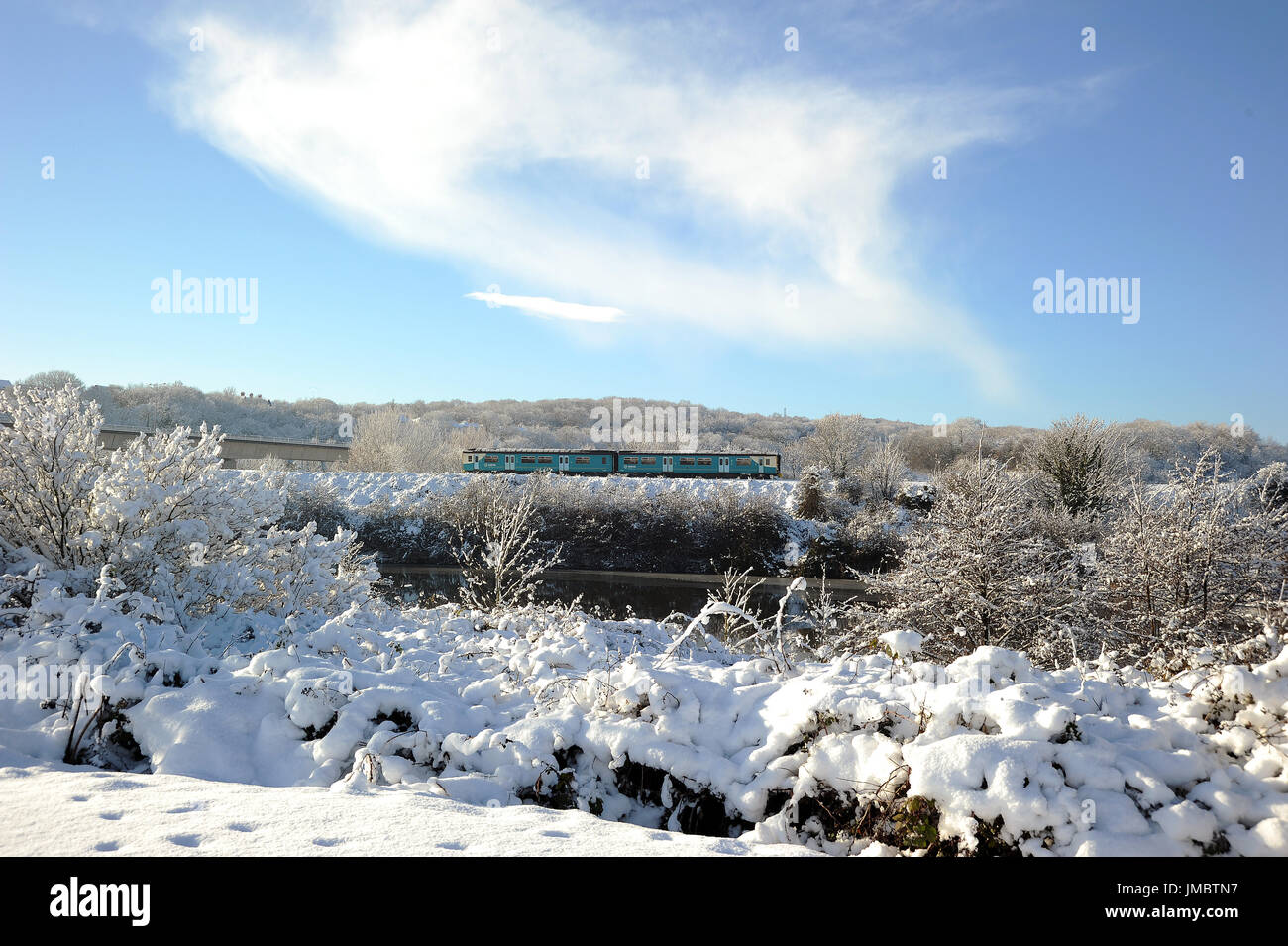 The River Ely at Leckwith Stock Photo - Alamy