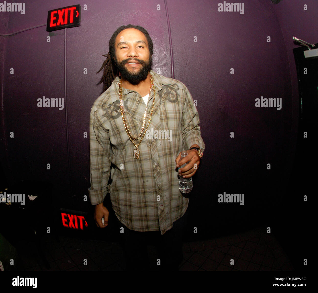 Ky-Mani Marley exclusive backstage shots Key Club Hollywood,Ca Stock ...