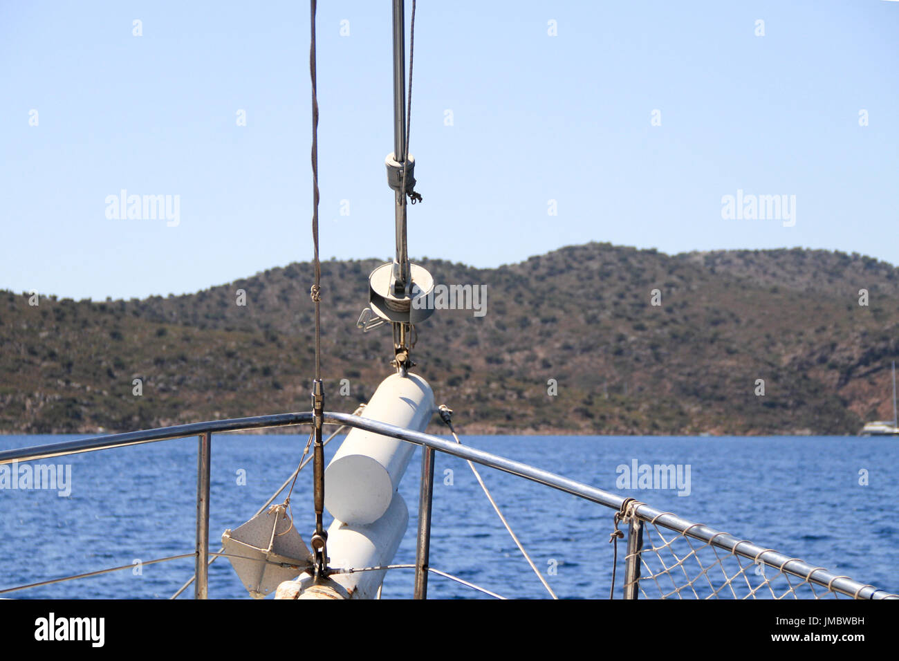 Yacht front hi-res stock photography and images - Alamy