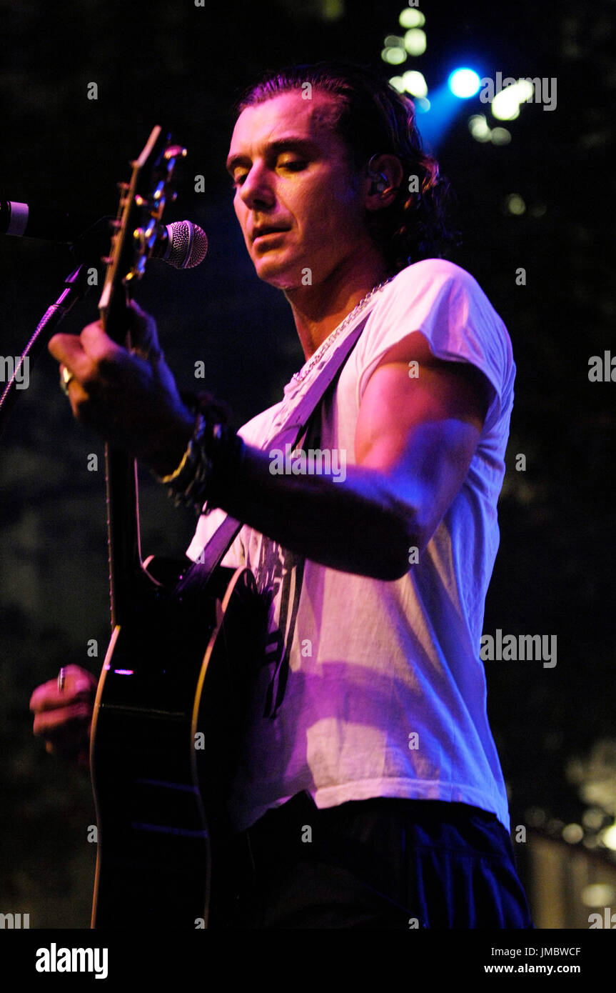 Singer Gavin Rossdale Bush performs Grove August 26,2009 Los Angeles ...