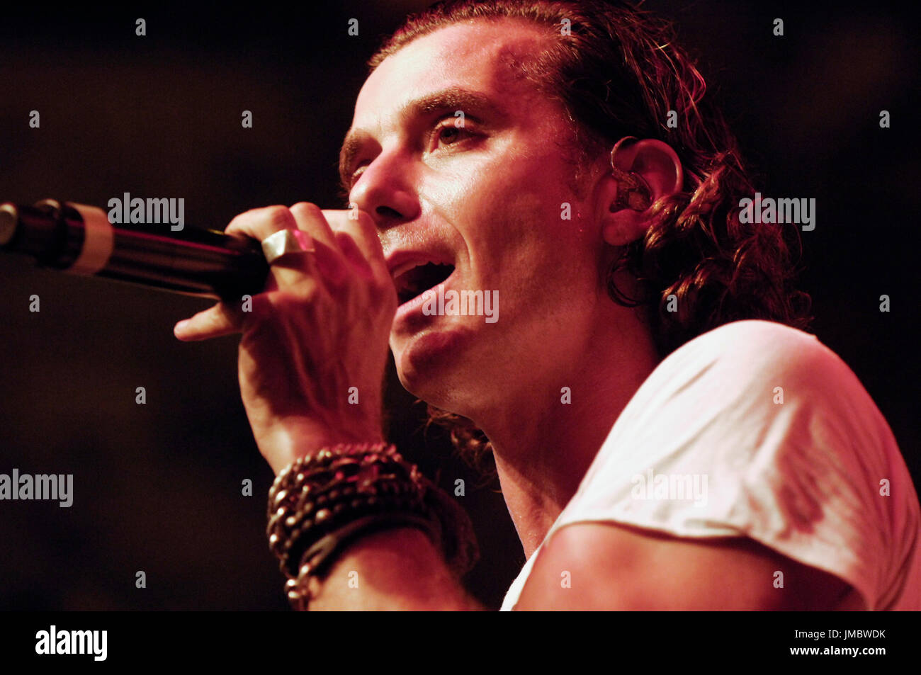 Singer Gavin Rossdale Bush performs Grove August 26,2009 Los Angeles ...