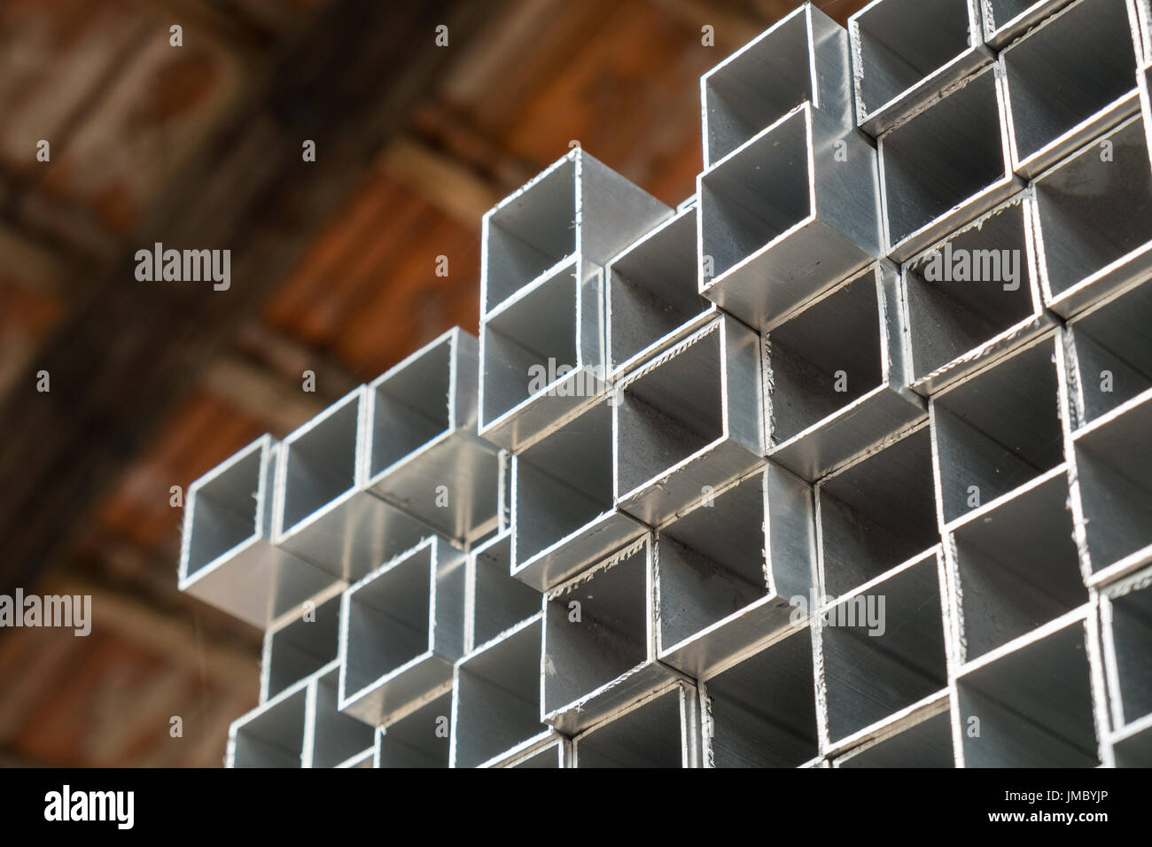 Warehouse metal box hi-res stock photography and images - Alamy