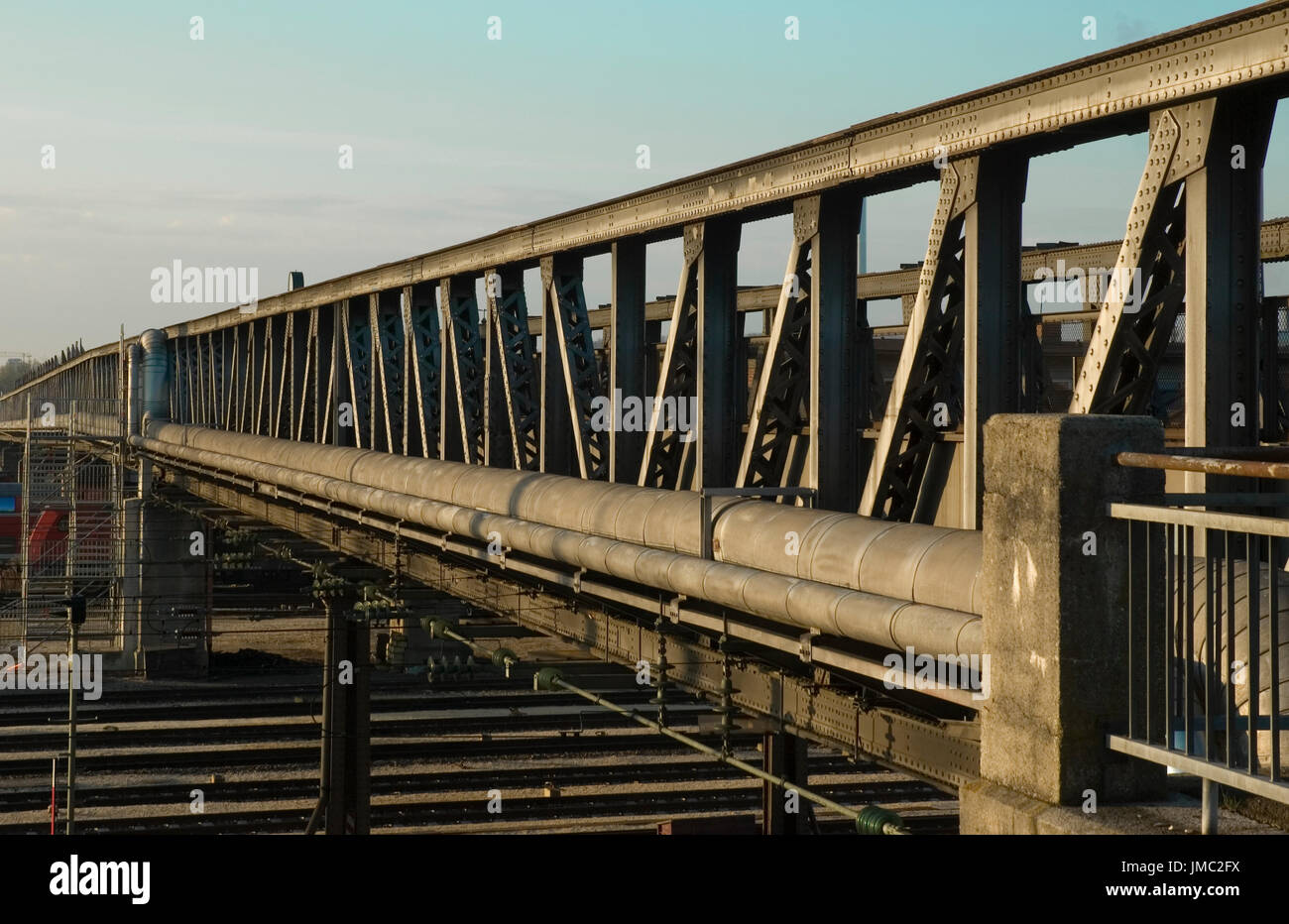 old iron bridge Stock Photo - Alamy