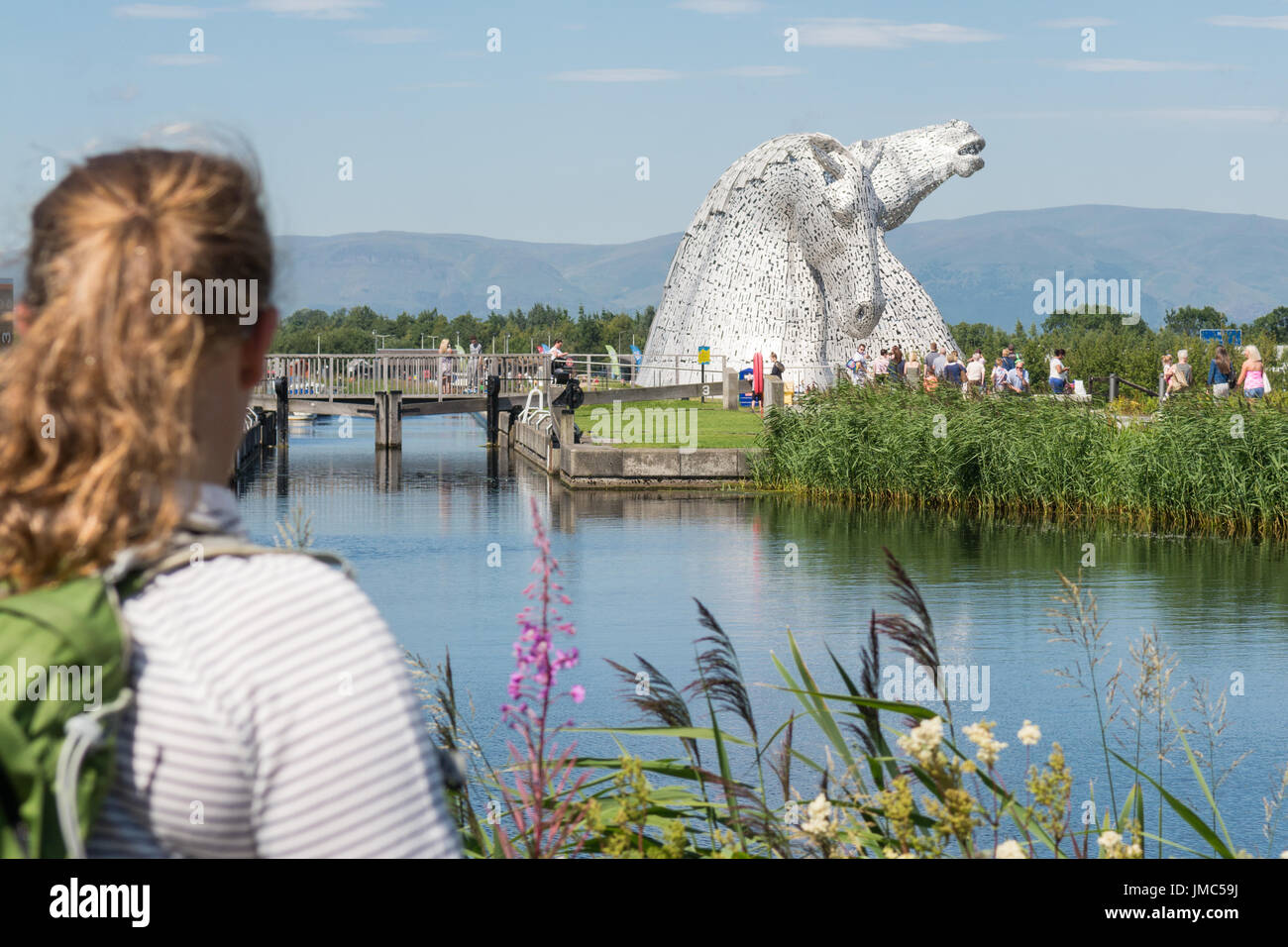 The Kelpies, The Helix, Falkirk, Scotland, UK Stock Photo - Alamy