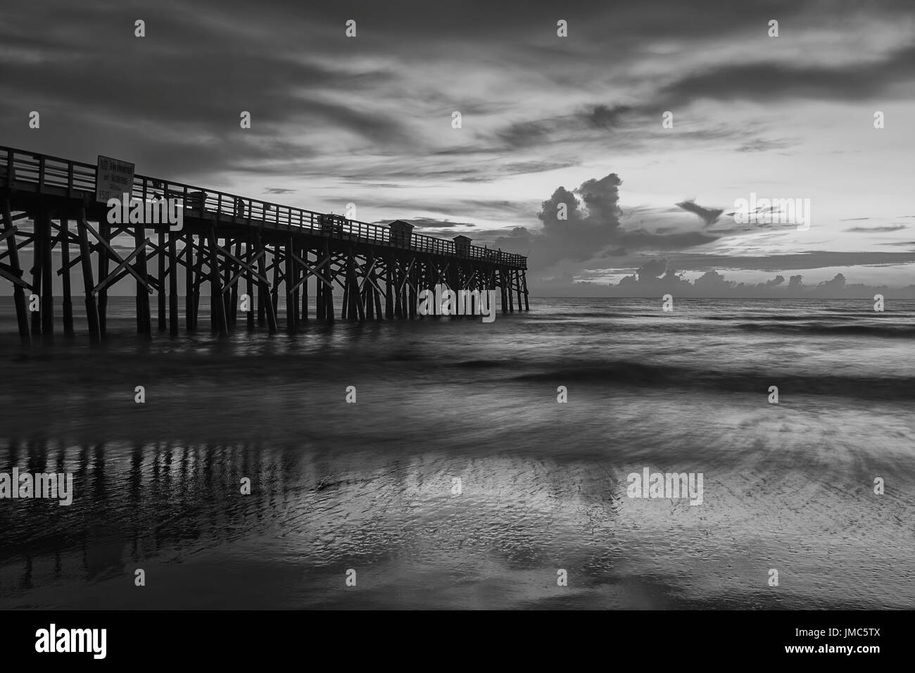 Atlantic dawn Black and White Stock Photos & Images - Alamy