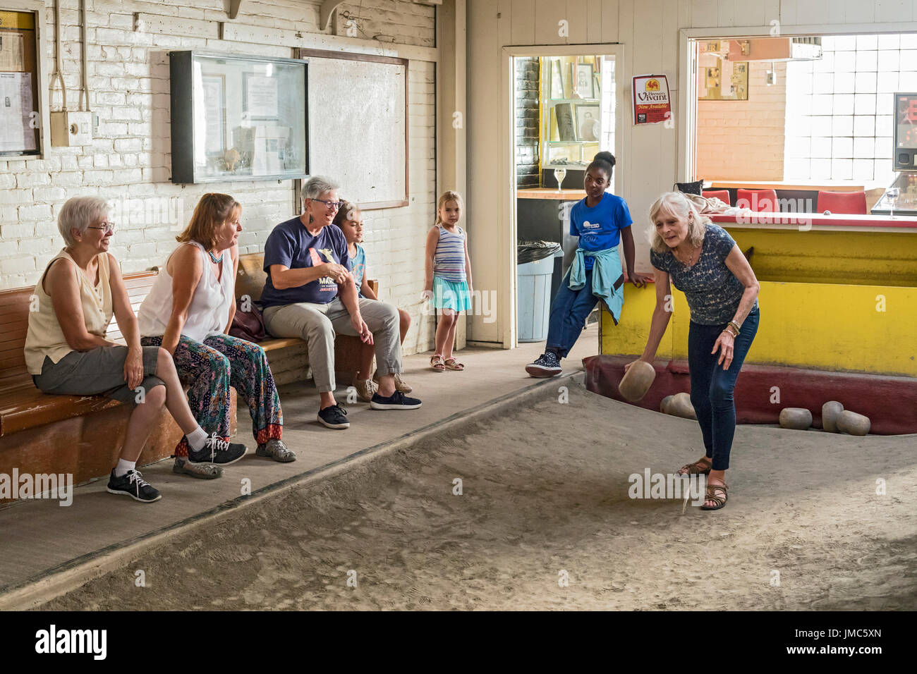 Detroit, Michigan - Feather bowling at the Cadieux Cafe. Feather ...