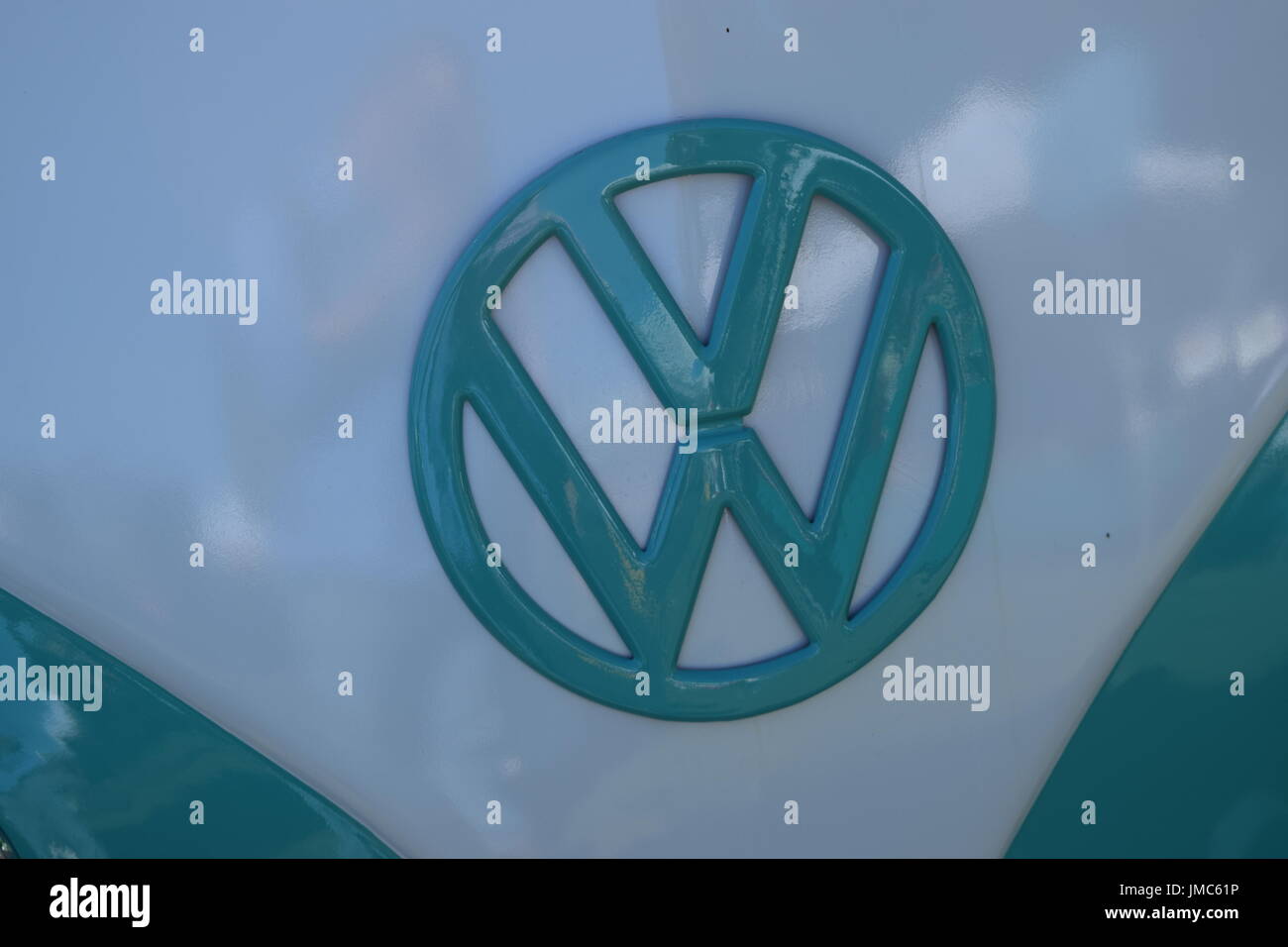 VW Bus Emblem Stock Photo - Alamy