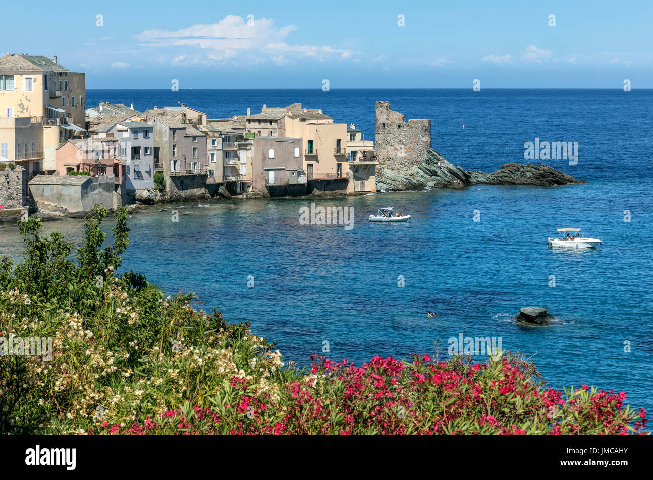 Erbalunga, Cap Corse, Corsica, France Stock Photo - Alamy