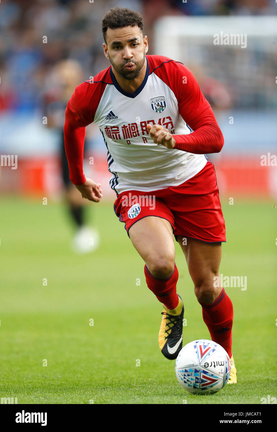 West Bromwich Albion's Hal Robson-Kanu in action aganst Walsall, during ...