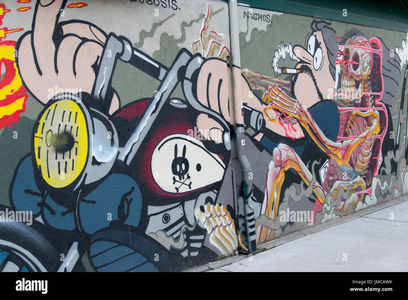Vienna Graffiti - Vienna, Austria Stock Photo - Alamy