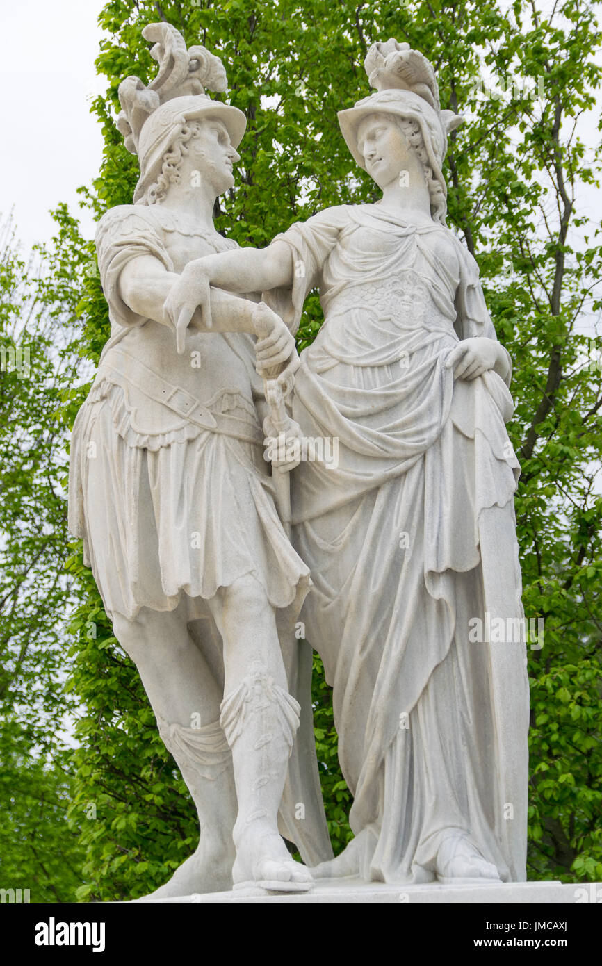 Statue - Vienna, Austria Stock Photo - Alamy