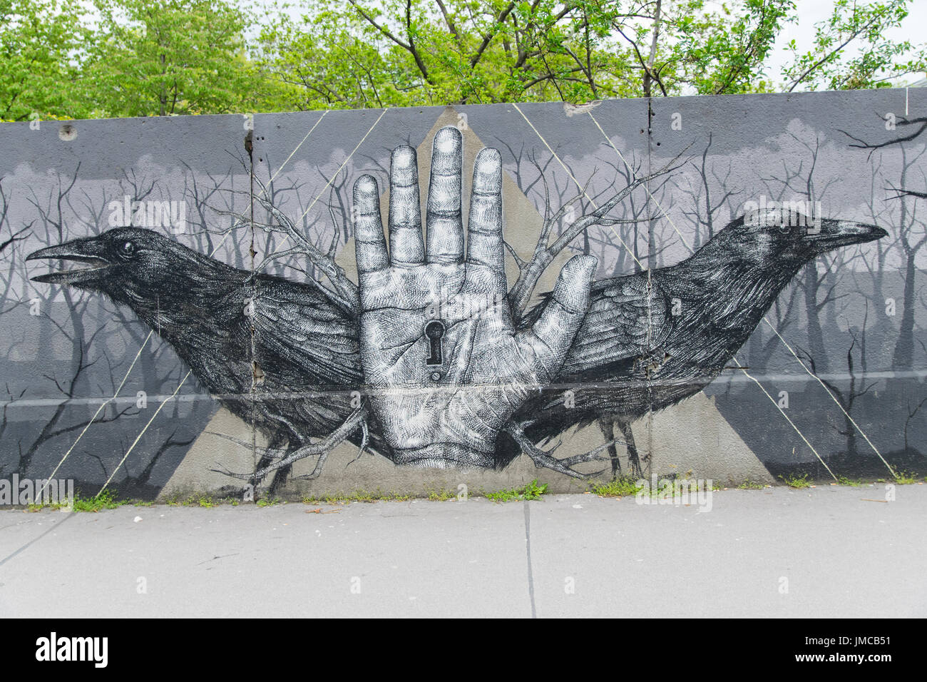 Street Art Graffiti Wien High Resolution Stock Photography and Images ...