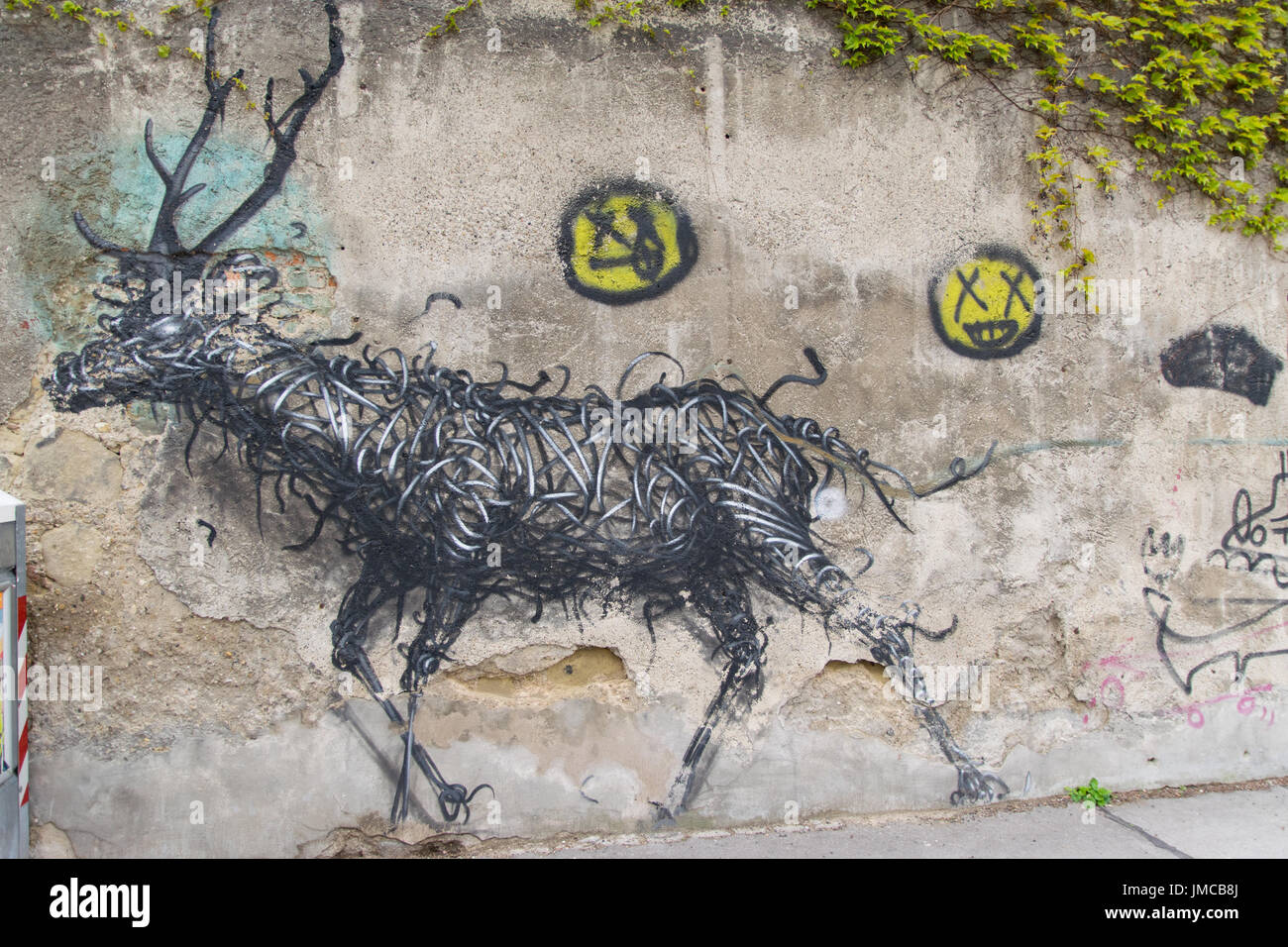 Vienna Graffiti - Vienna, Austria Stock Photo - Alamy