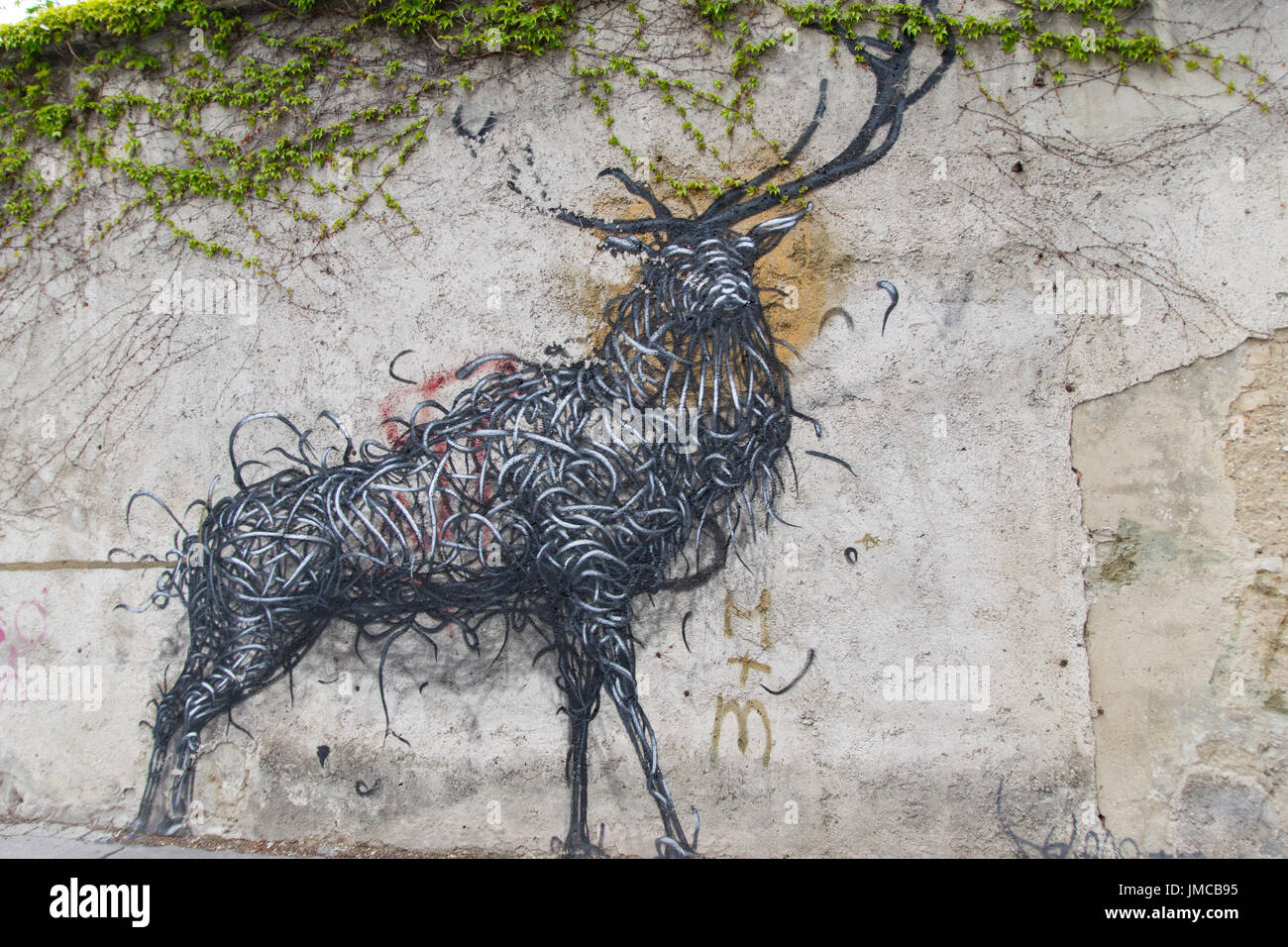 Vienna Graffiti - Vienna, Austria Stock Photo - Alamy